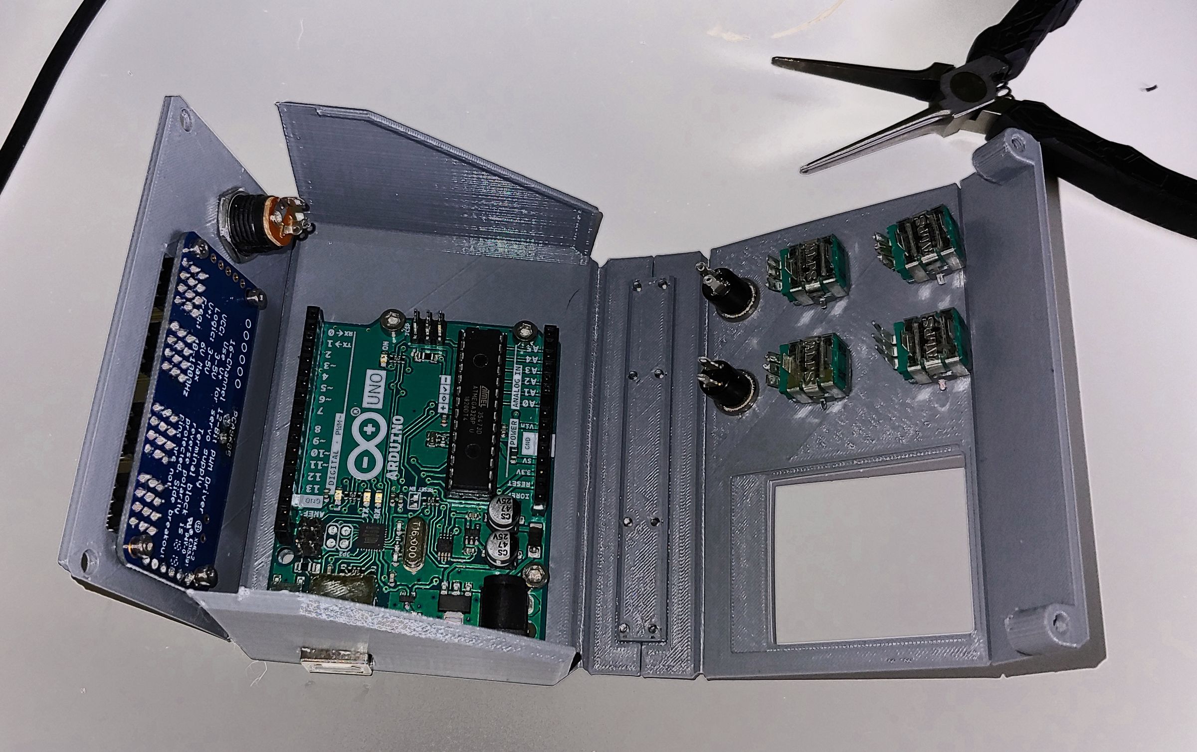 16 Channel Servo Tester With Arduino and 3D Printing : 3 Steps (with ...