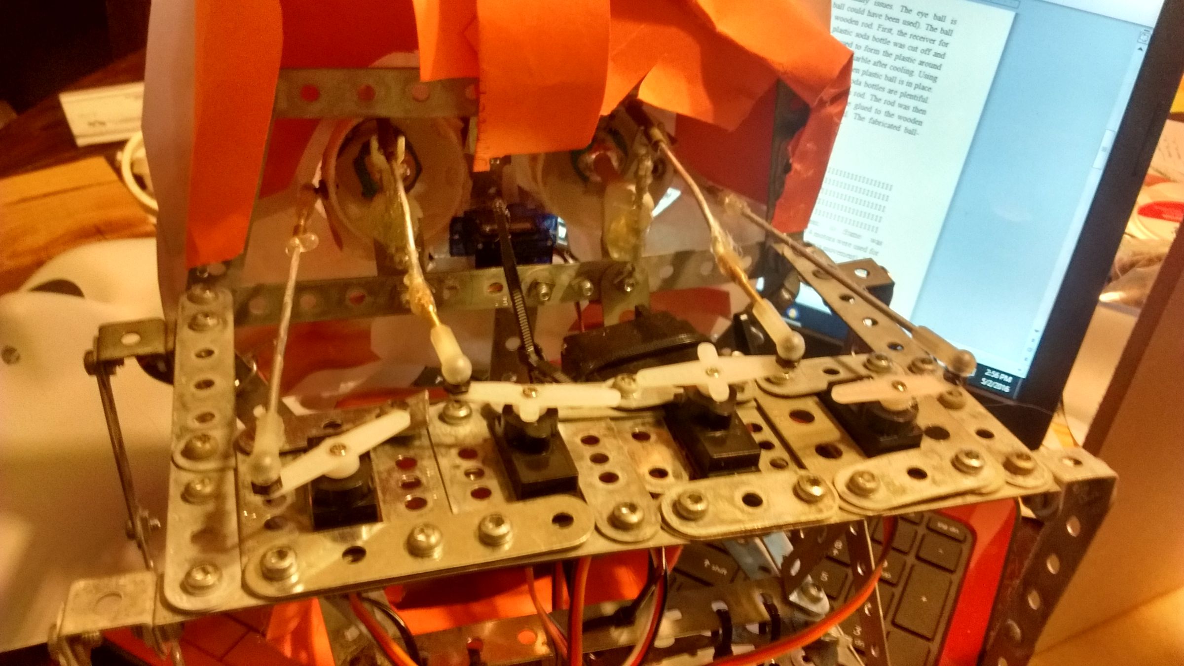 RomoBOT - Animatronic Face Robot : 9 Steps - Instructables