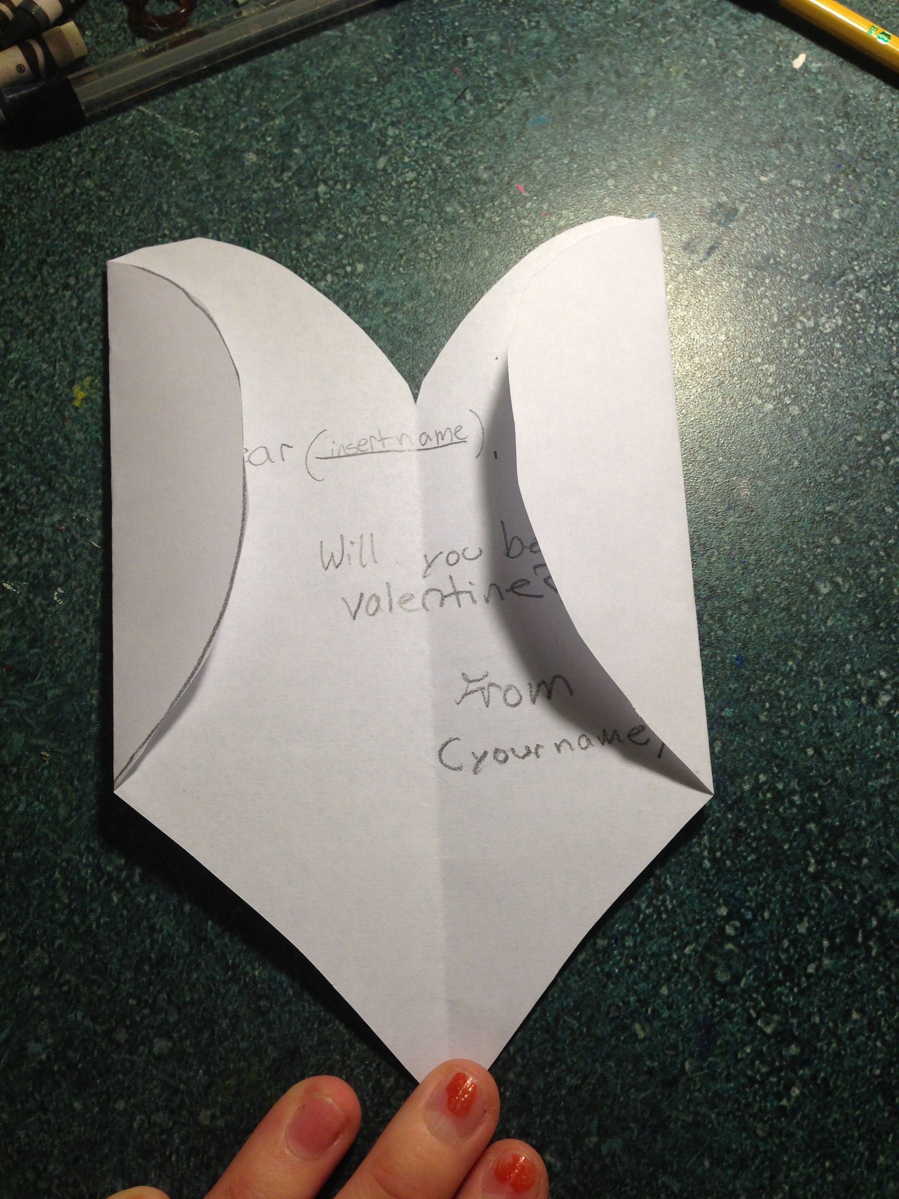 How to Make a Heart Envelope : 8 Steps - Instructables