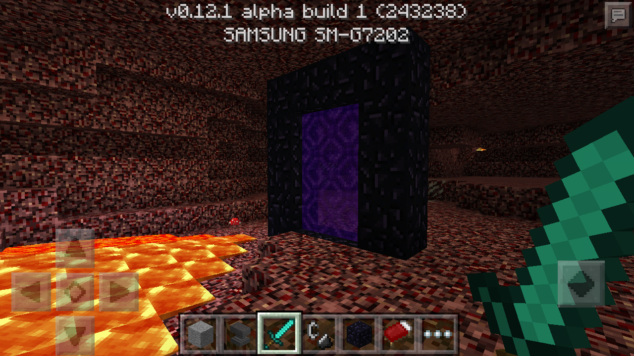 Minecraft Pocket Edition Nether Portal