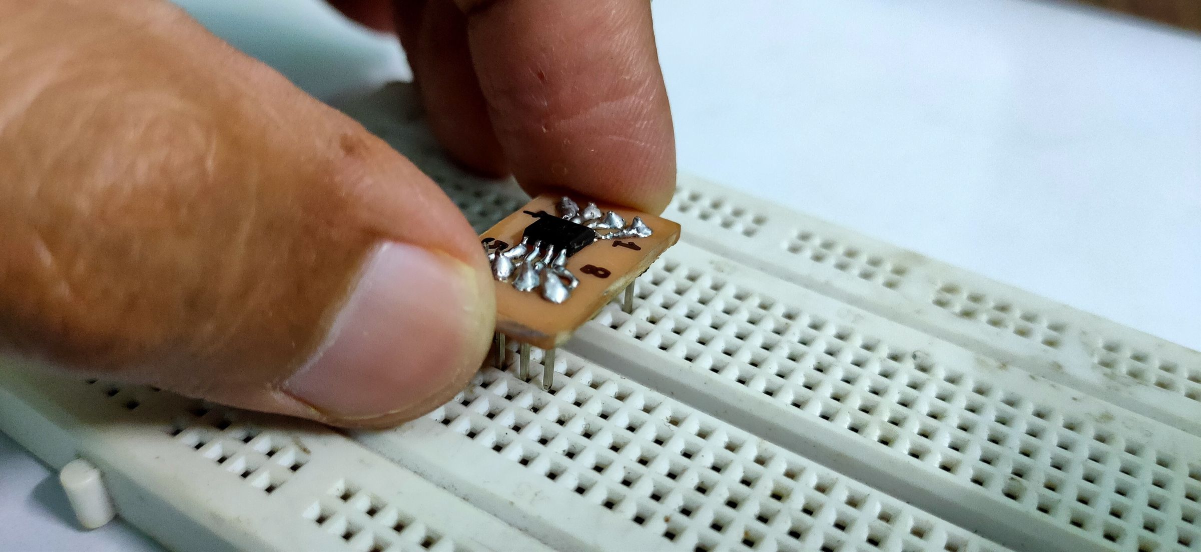 Make SMD ICs Breadboard Friendly ! : 10 Steps (with Pictures ...