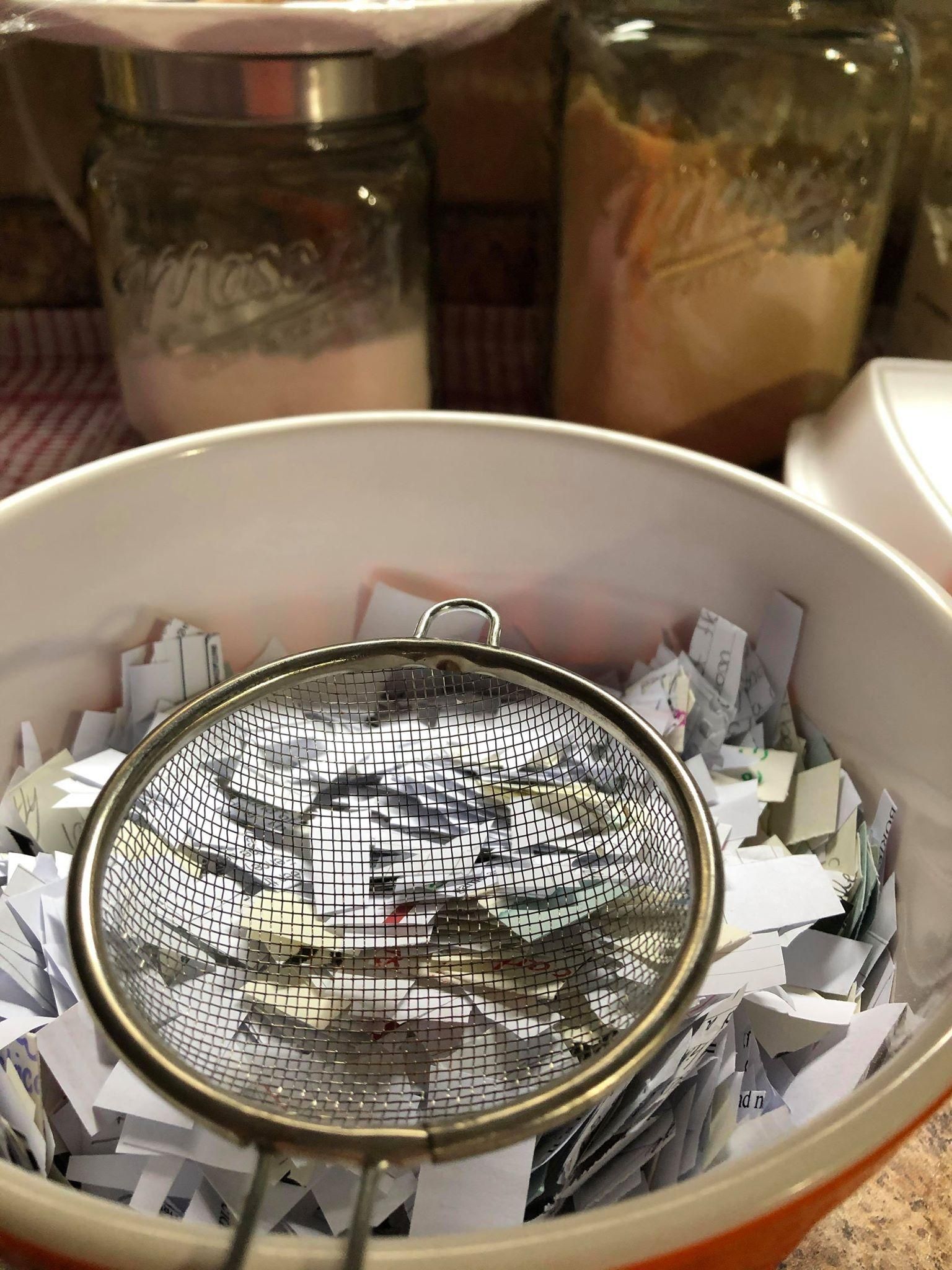 Naturally Dyed Recycled Indigo Butterfly Pea Flower Paper! : 8 Steps ...