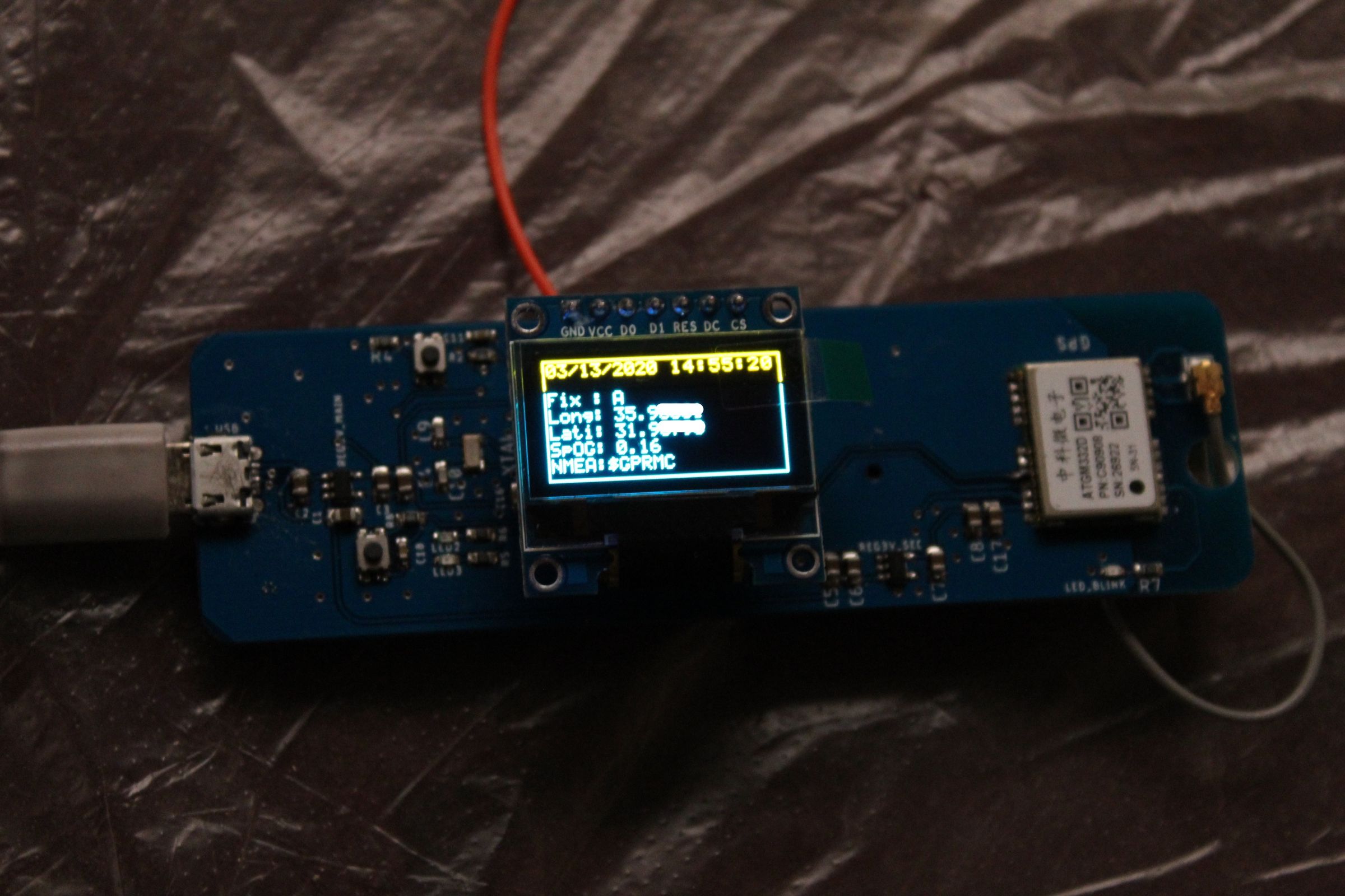 GPS Monitoring With OLED Display Project : 5 Steps (with Pictures ...