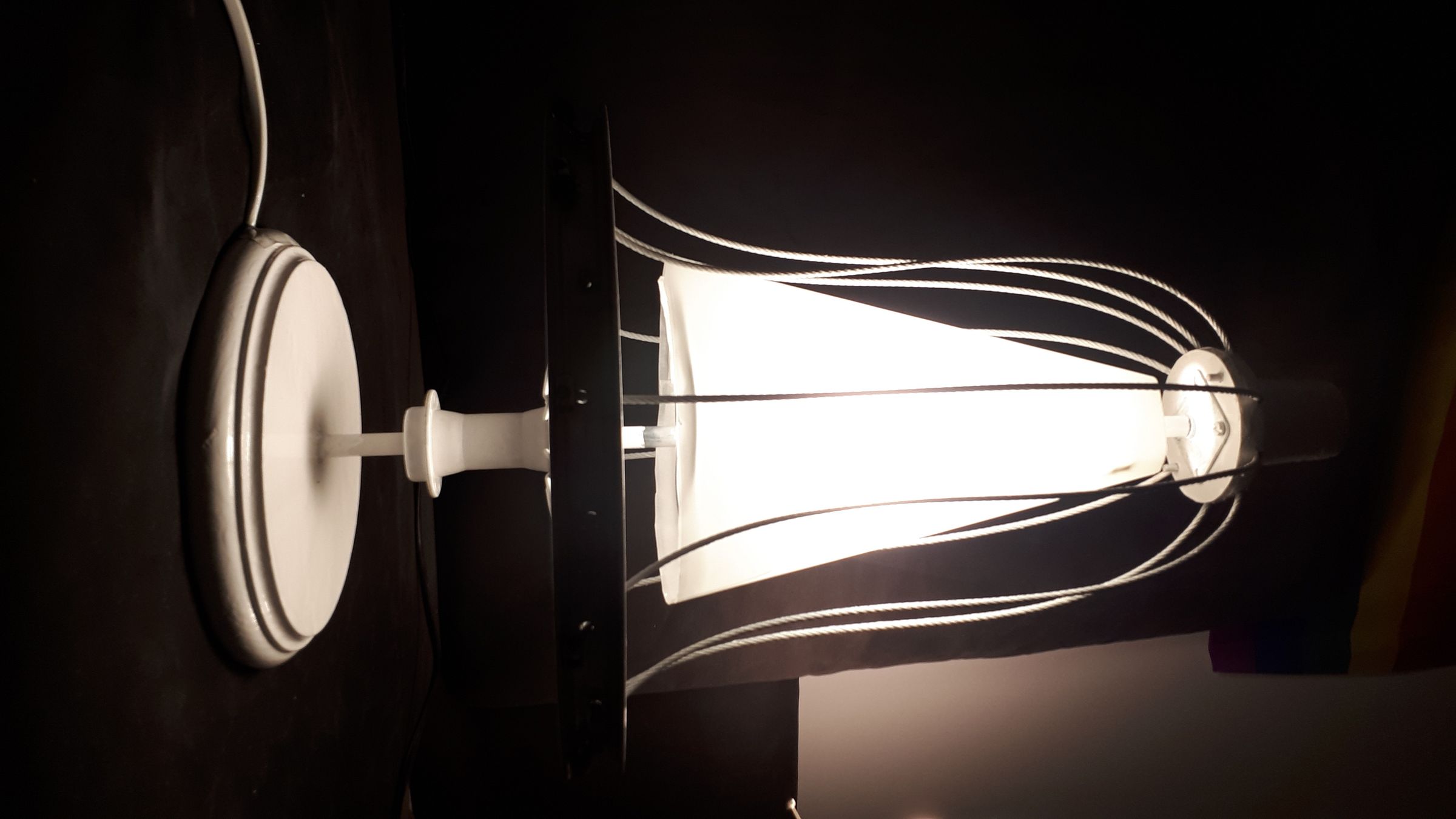 DIY Spinning Bike Wheel Lamp : 13 Steps (with Pictures) - Instructables