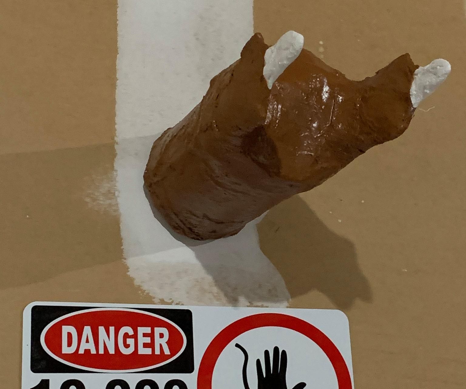 How to Make a Life Size T Rex Hand Wall Mount : 19 Steps - Instructables