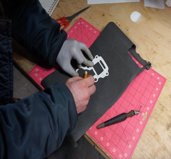 Making Gaskets With Paper and One Dirty Trick : 4 Steps (with Pictures ...