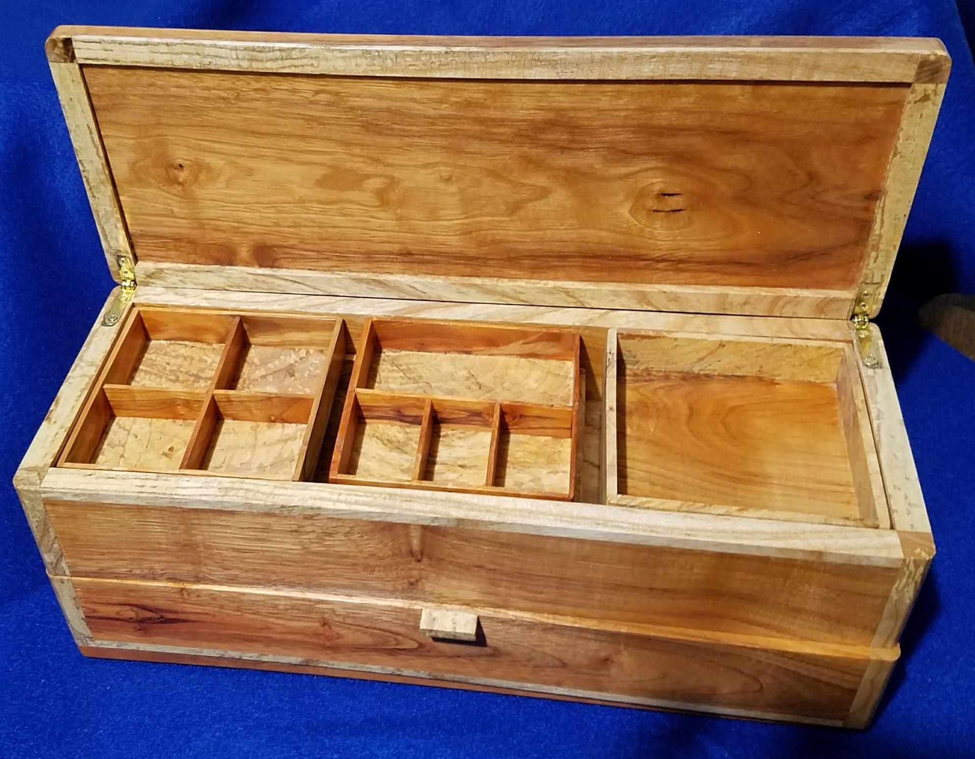 Buckthorn/Spalted Ash Jewelry Box : 4 Steps - Instructables