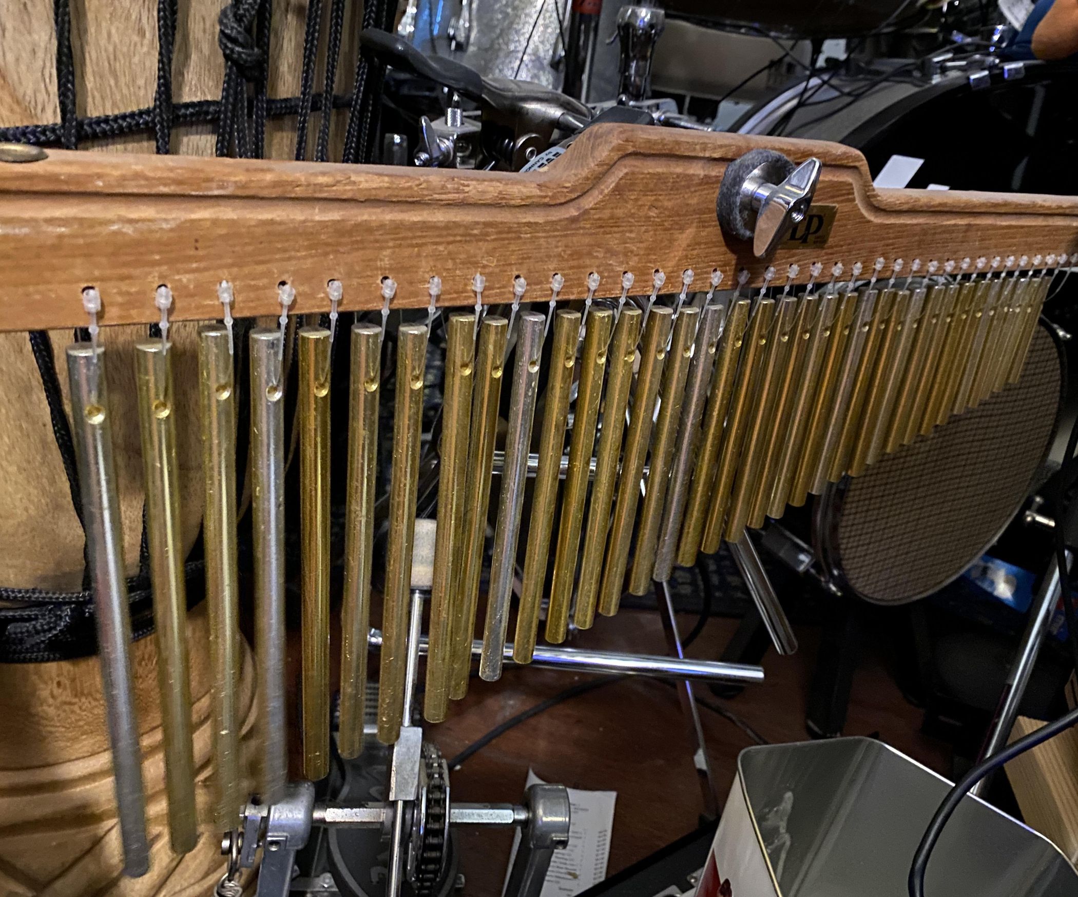 Percussion Chime Re-String / New Strings - Instructables