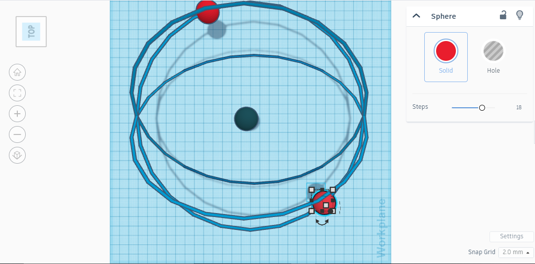 How to Make a 3D Structure of Atom With Tinkercad : 6 Steps - Instructables
