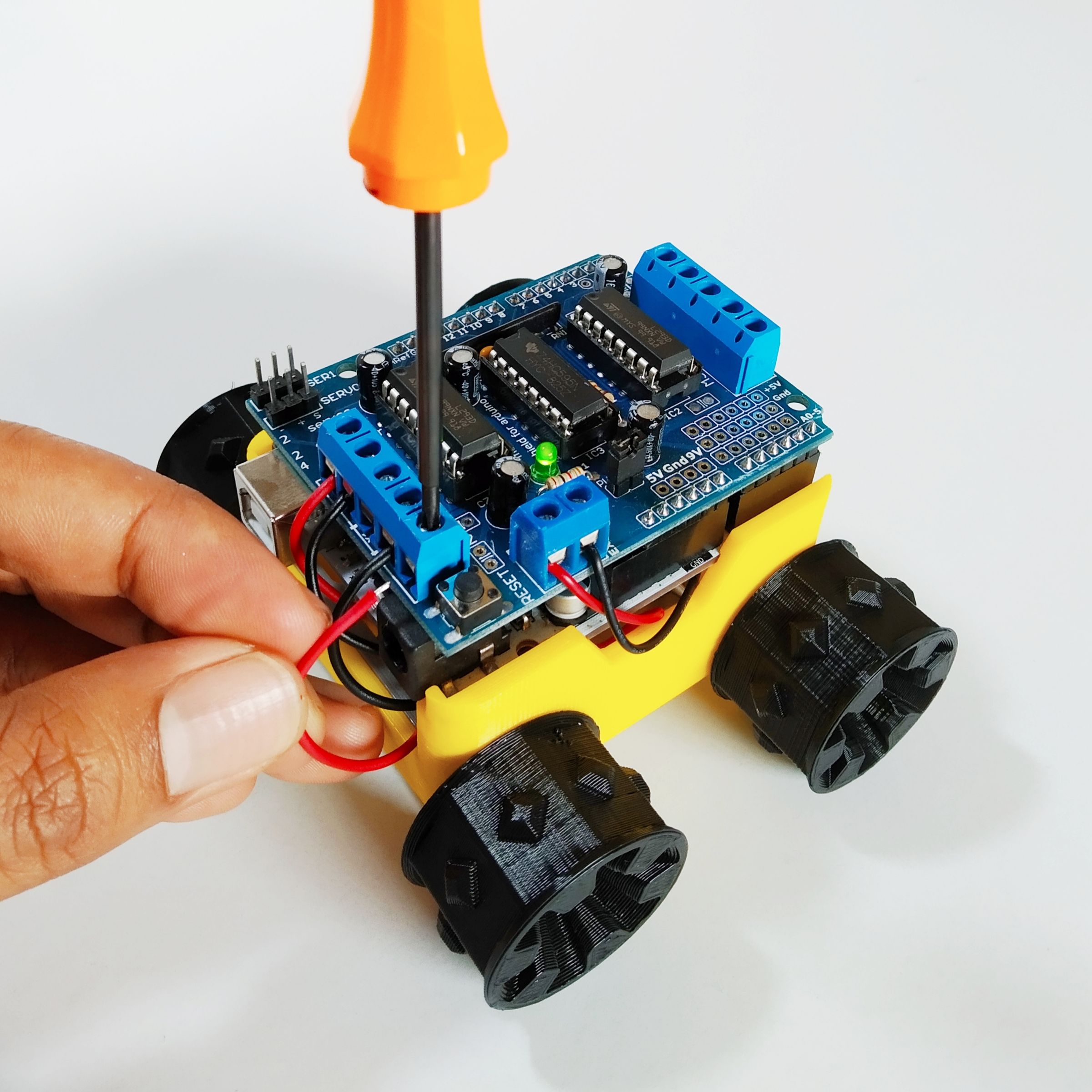 How to Build SMARS Robot - Arduino Smart Robot Tank Bluetooth : 16 ...