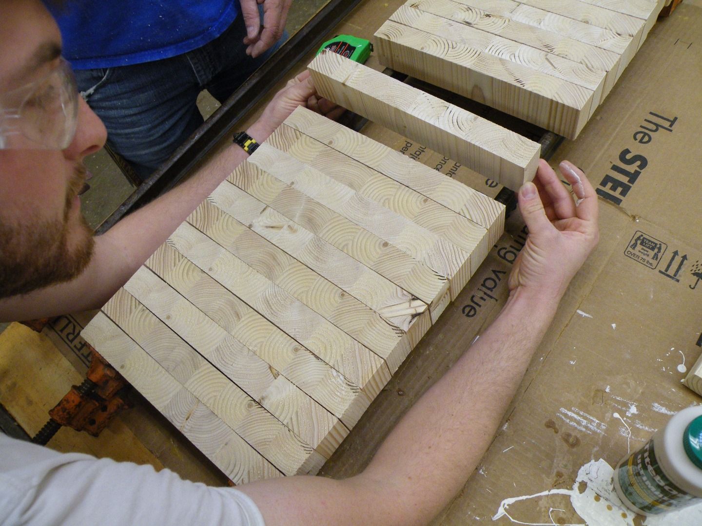 2x4 End Grain Cutting Board / Butcher Block : 13 Steps (with Pictures ...