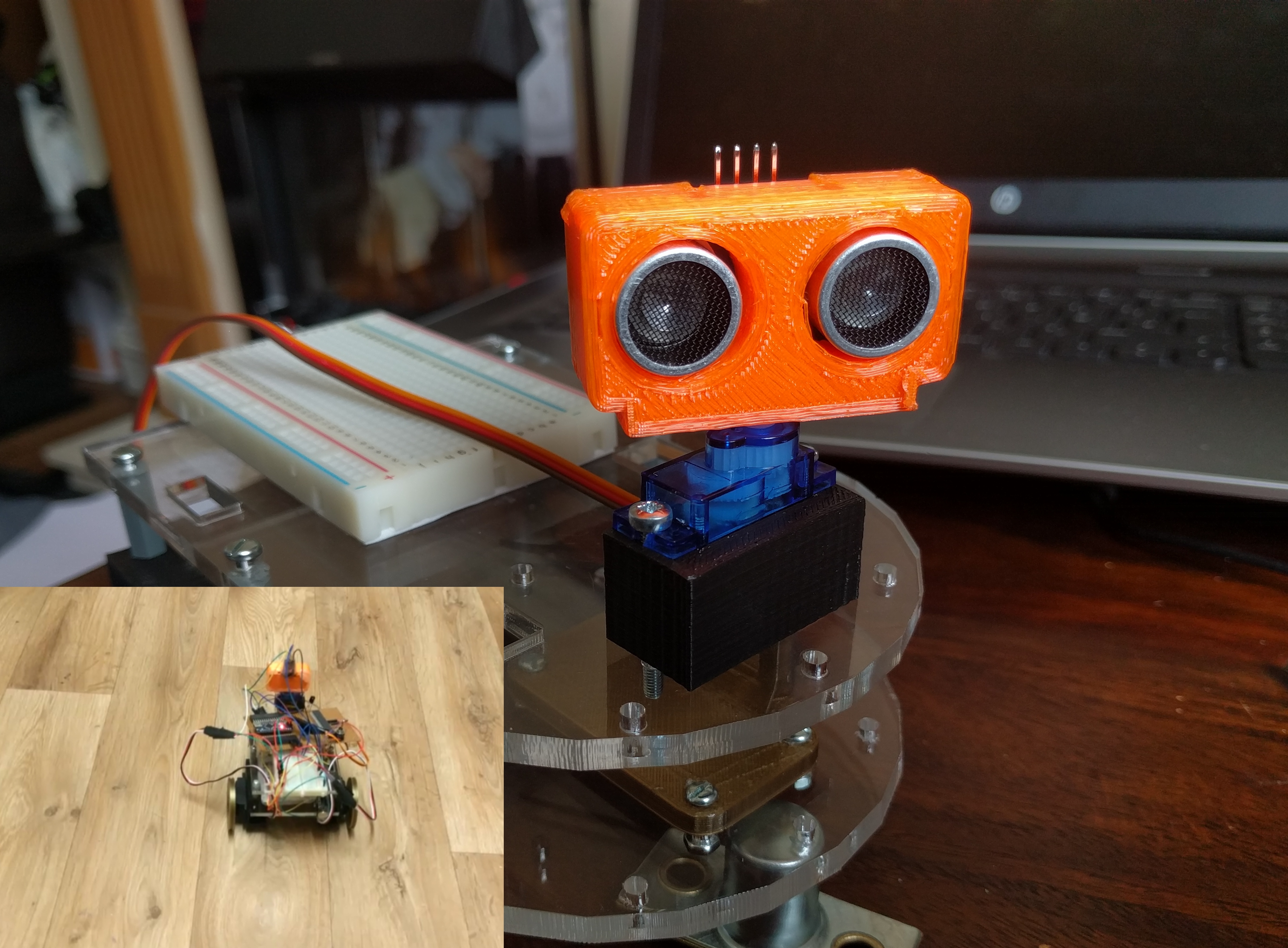 An Arduino Infrared Controlled and Obstacle Avoidance Robot : 10 Steps ...