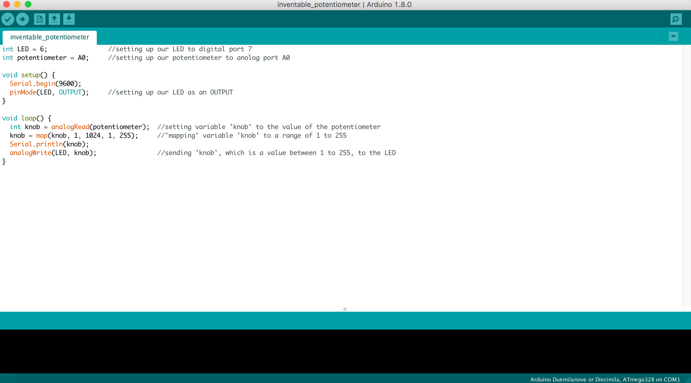 Dimming and Brightening an LED With Arduino : 7 Steps (with Pictures ...