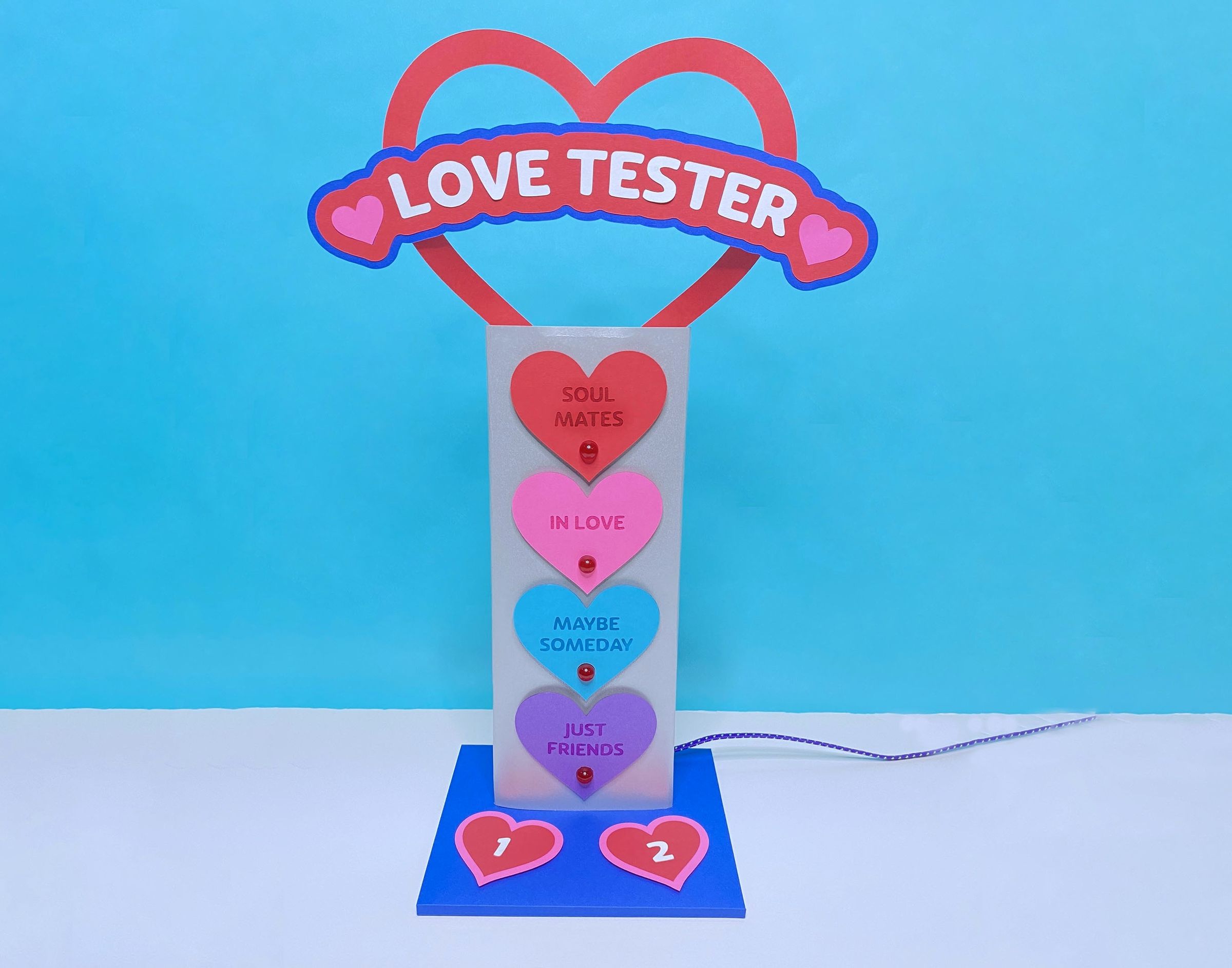 The Love Tester : 10 Steps (with Pictures) - Instructables