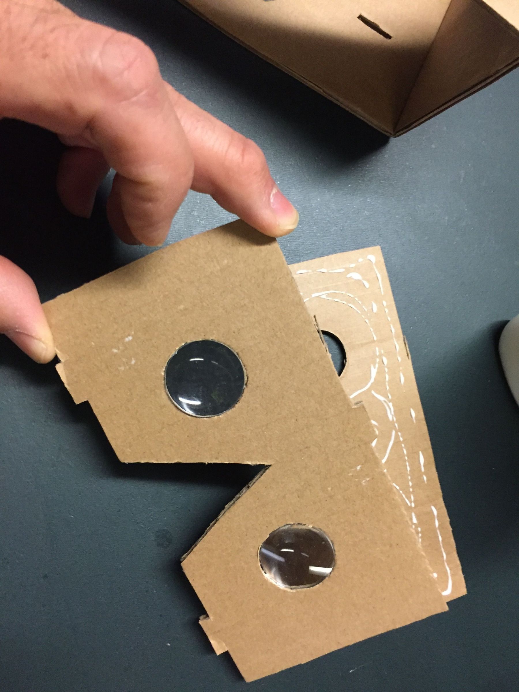 How to Make a Google Cardboard VR Viewer, Simplified : 11 Steps (with ...