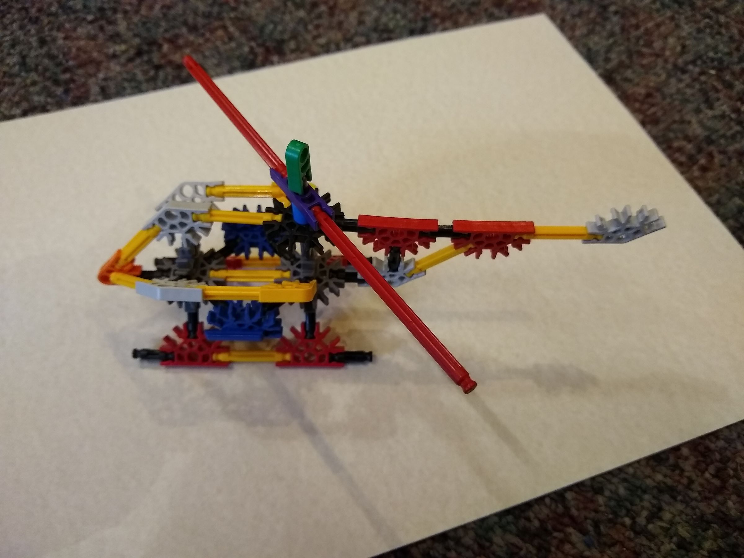 K'nex Helicopter : 6 Steps - Instructables
