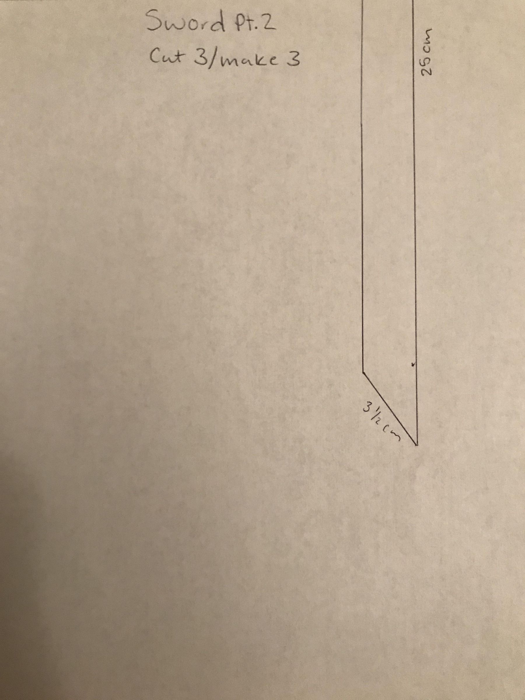 Easy Cardboard Darksaber From the Mandalorian : 8 Steps - Instructables