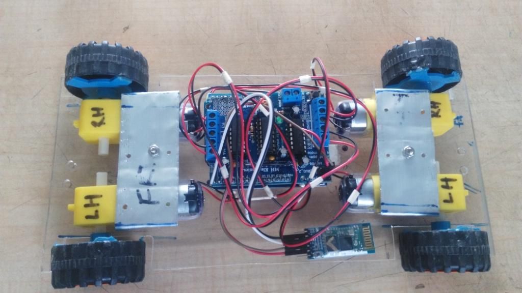 Mobile Controlled Bluetooth Car || Easy || Simple || Hc-05 || Motor ...