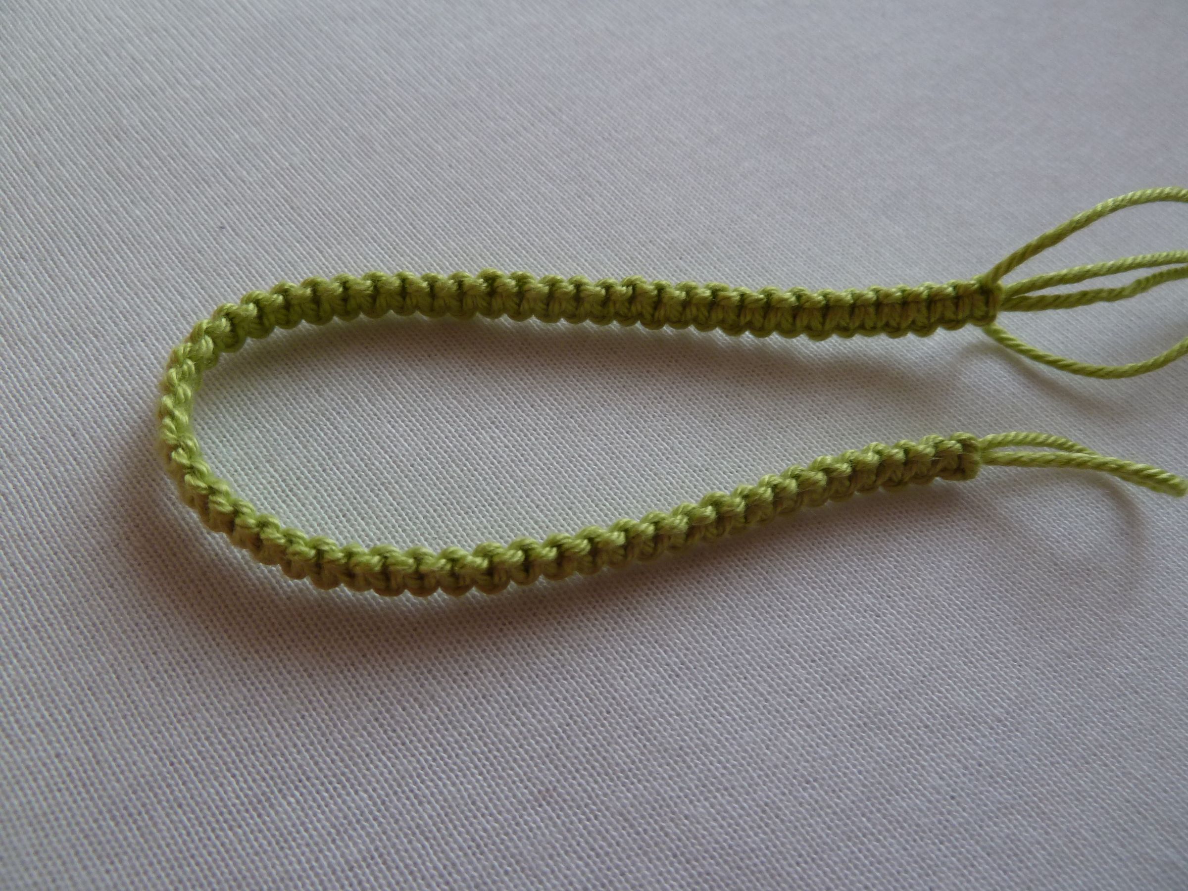 Braided Macrame Bracelet : 14 Steps (with Pictures) - Instructables