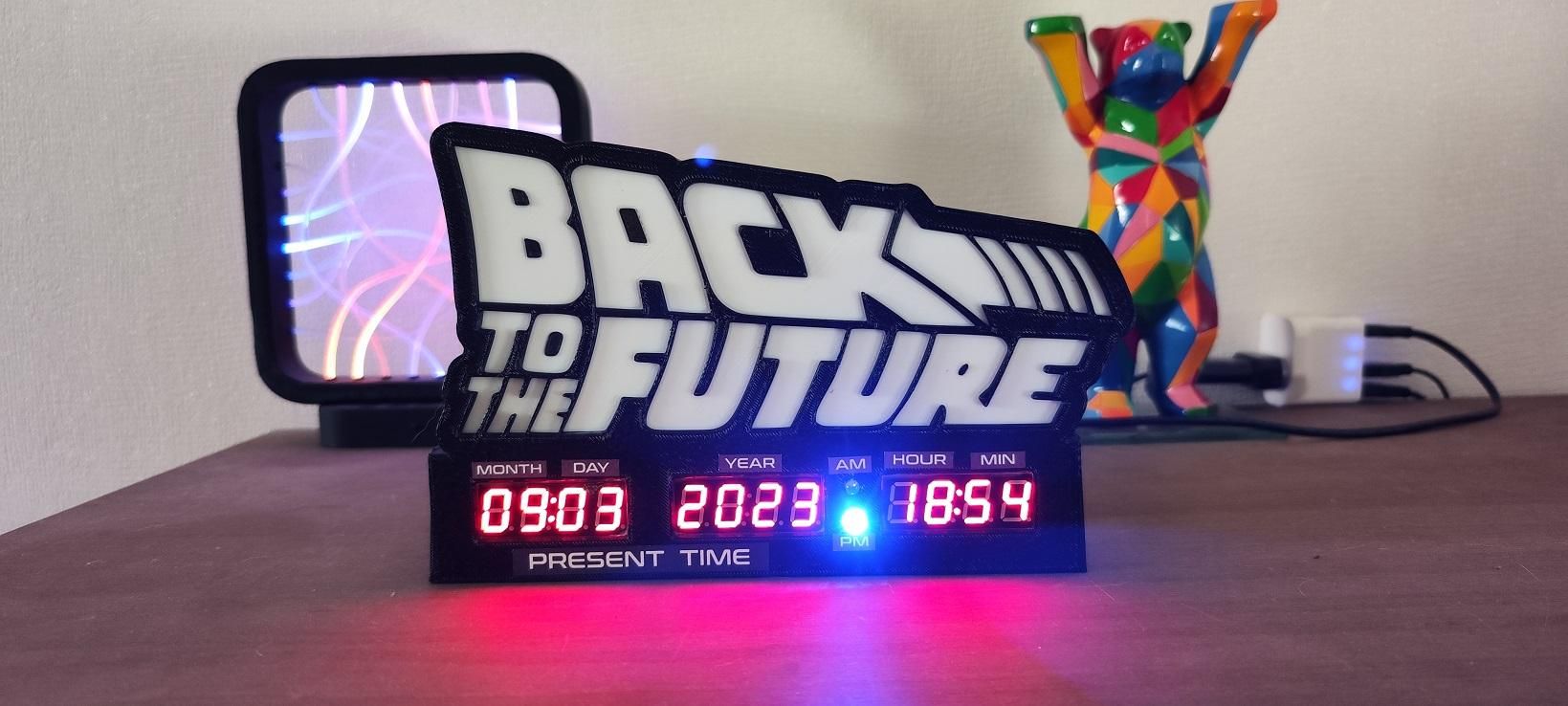 Back to the Future Lamp & Clock : 19 Steps (with Pictures) - Instructables
