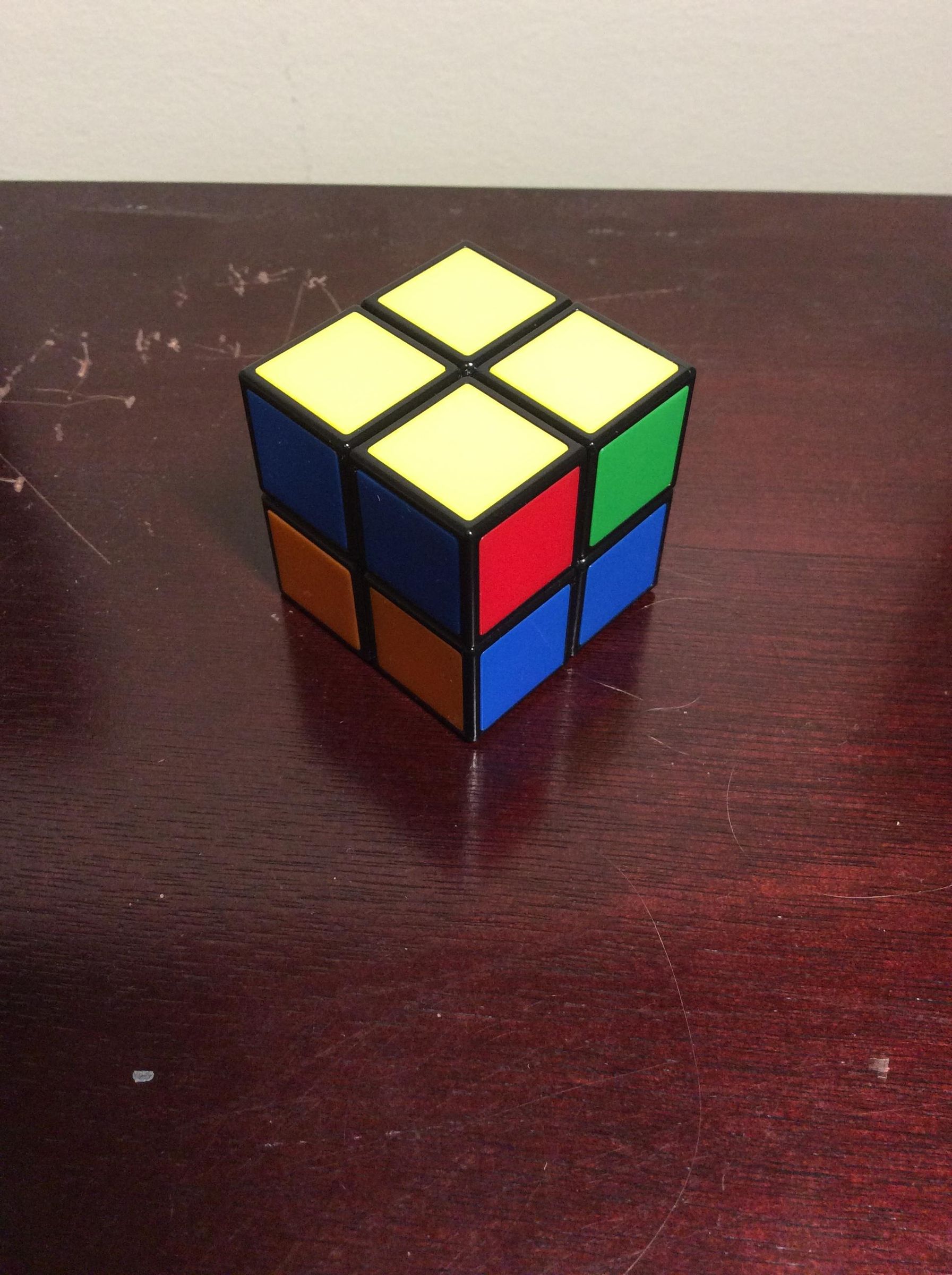 How to Solve a 2×2 Rubik's Cube : 8 Steps - Instructables