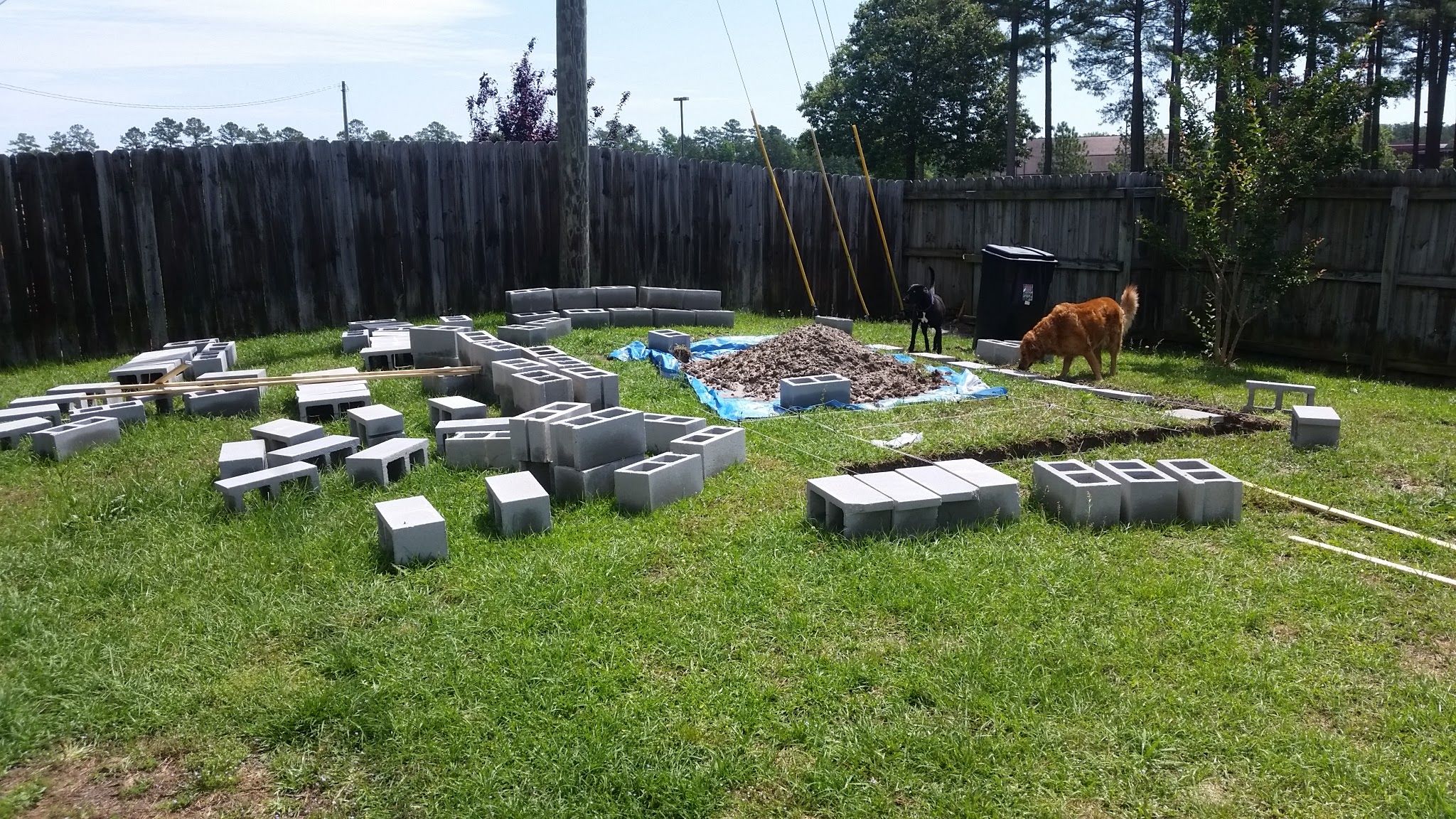 Build a Concrete Block Garden for Food and Memories : 10 Steps (with ...