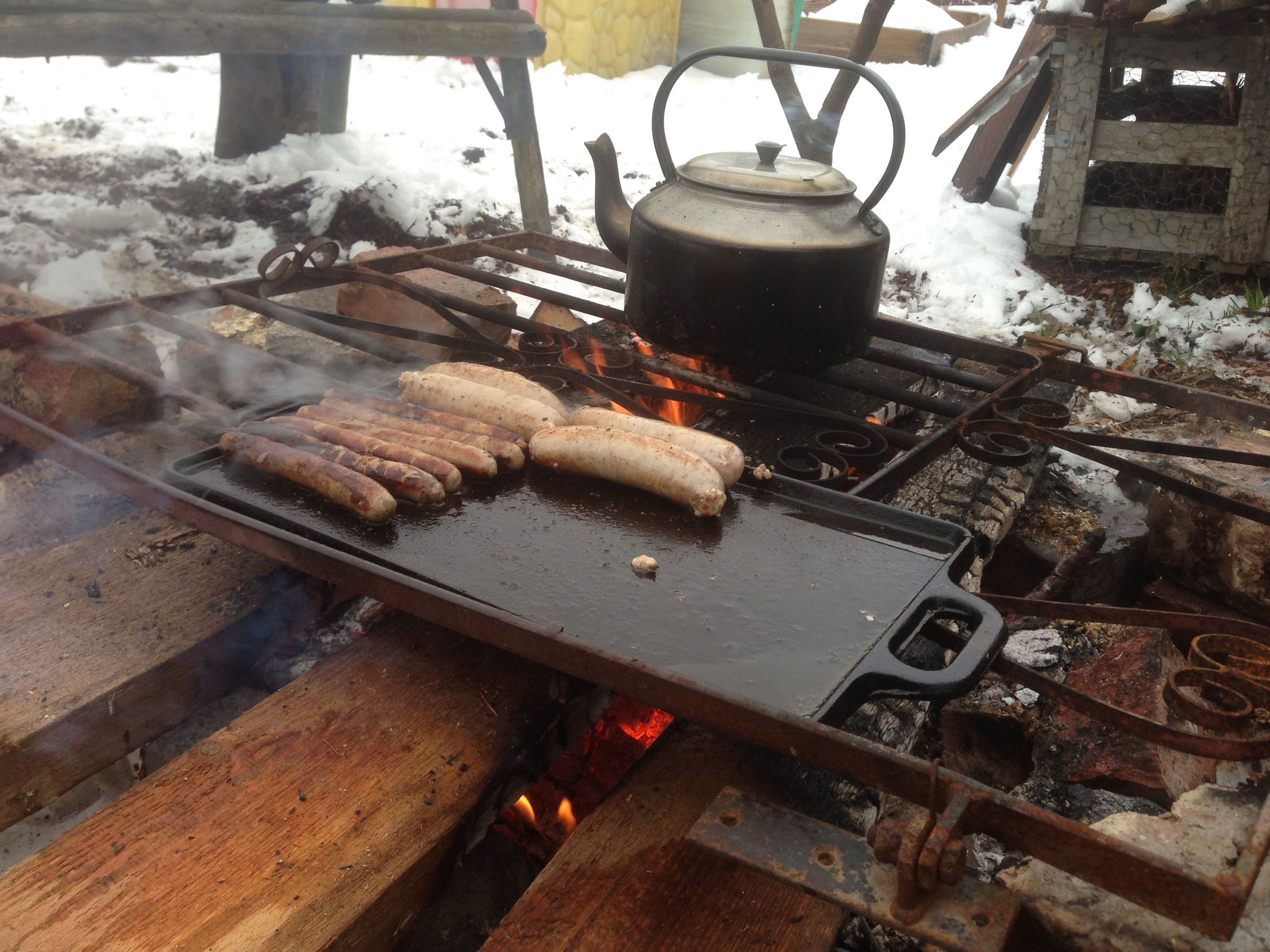 Upside Down Fire - Winter Cooking : 4 Steps (with Pictures) - Instructables