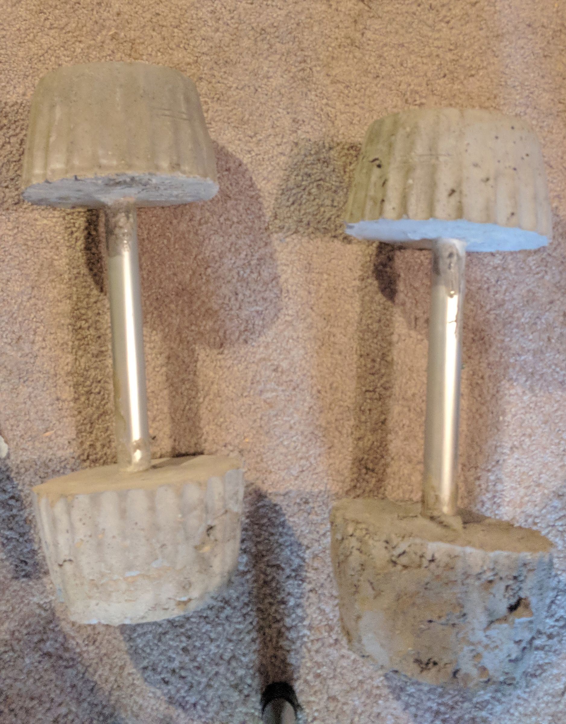 Cement Dumbbells : 5 Steps - Instructables