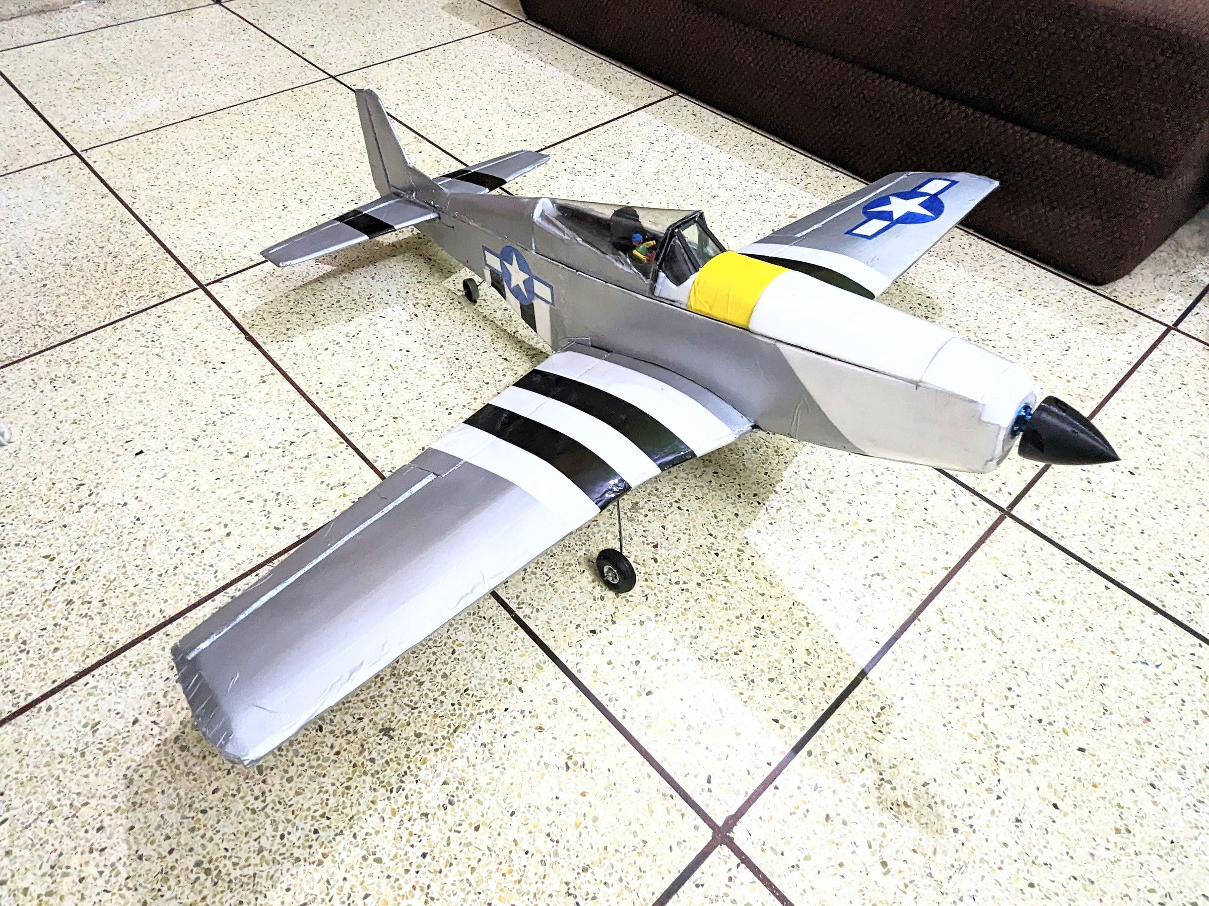 How to Make a RC P-51D Mustang Scaled Model With Fusion 360 : 14 Steps ...