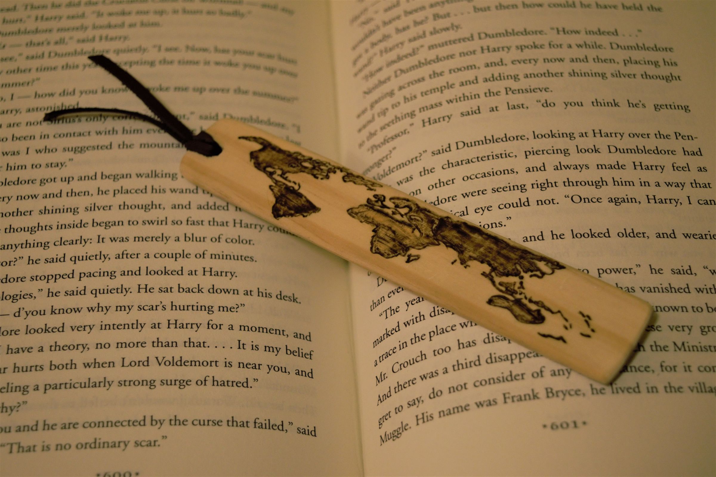 Wooden Bookmark of Map and Quote : 3 Steps - Instructables