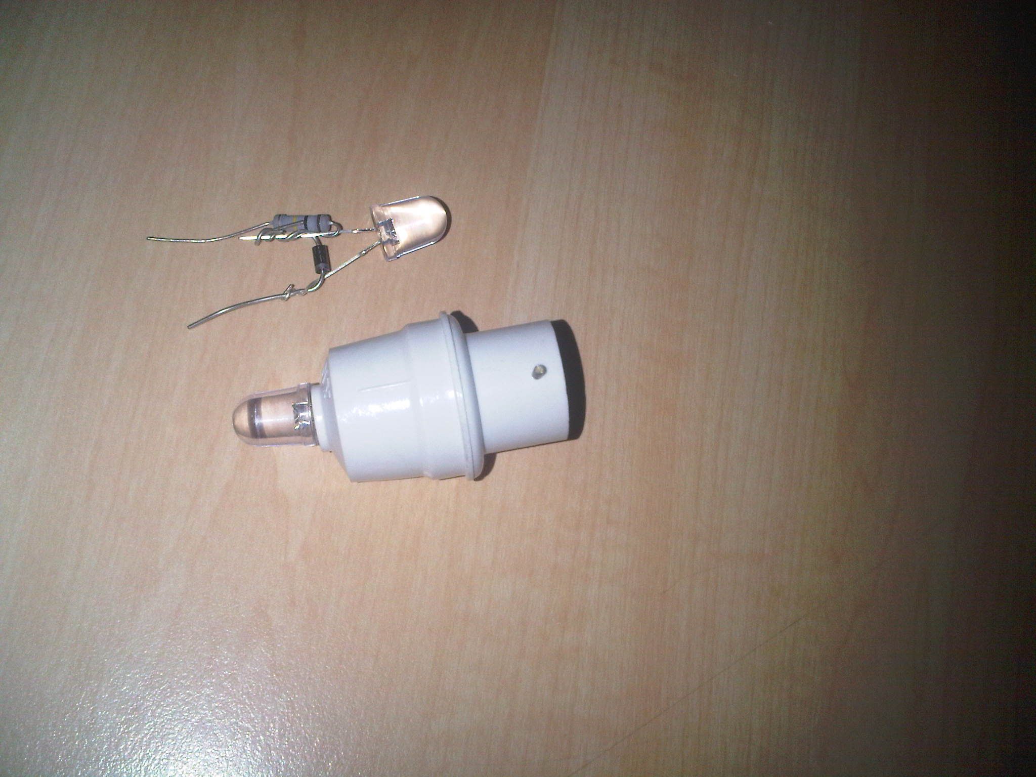LED Light Bulb (Single 10 Mm LED) - Instructables