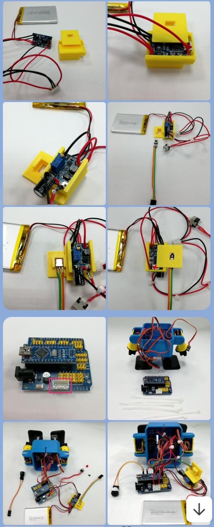 Simple Humanoid Walking and Dancing Robot (Arduino) : 9 Steps (with ...