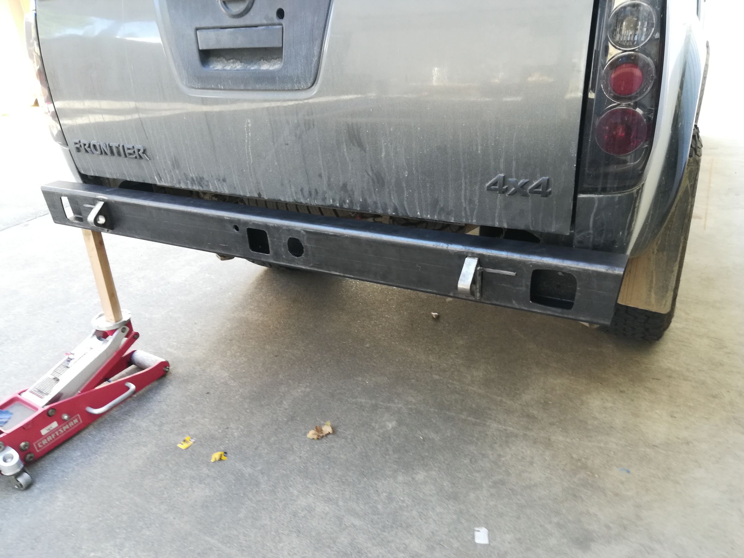 Custom Off Road Rear Bumper With Hitch : 6 Steps (with Pictures ...