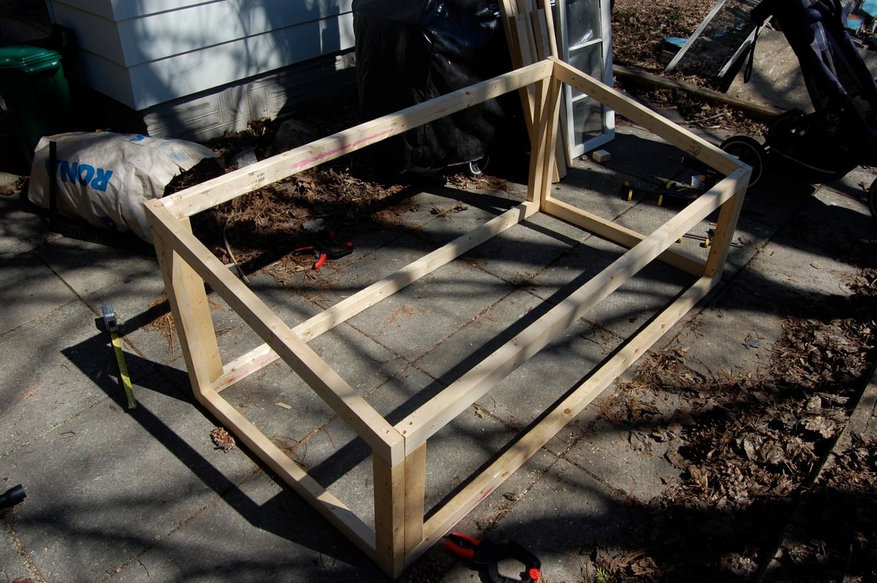 Build a Cold Frame Using Old Windows : 12 Steps (with Pictures ...