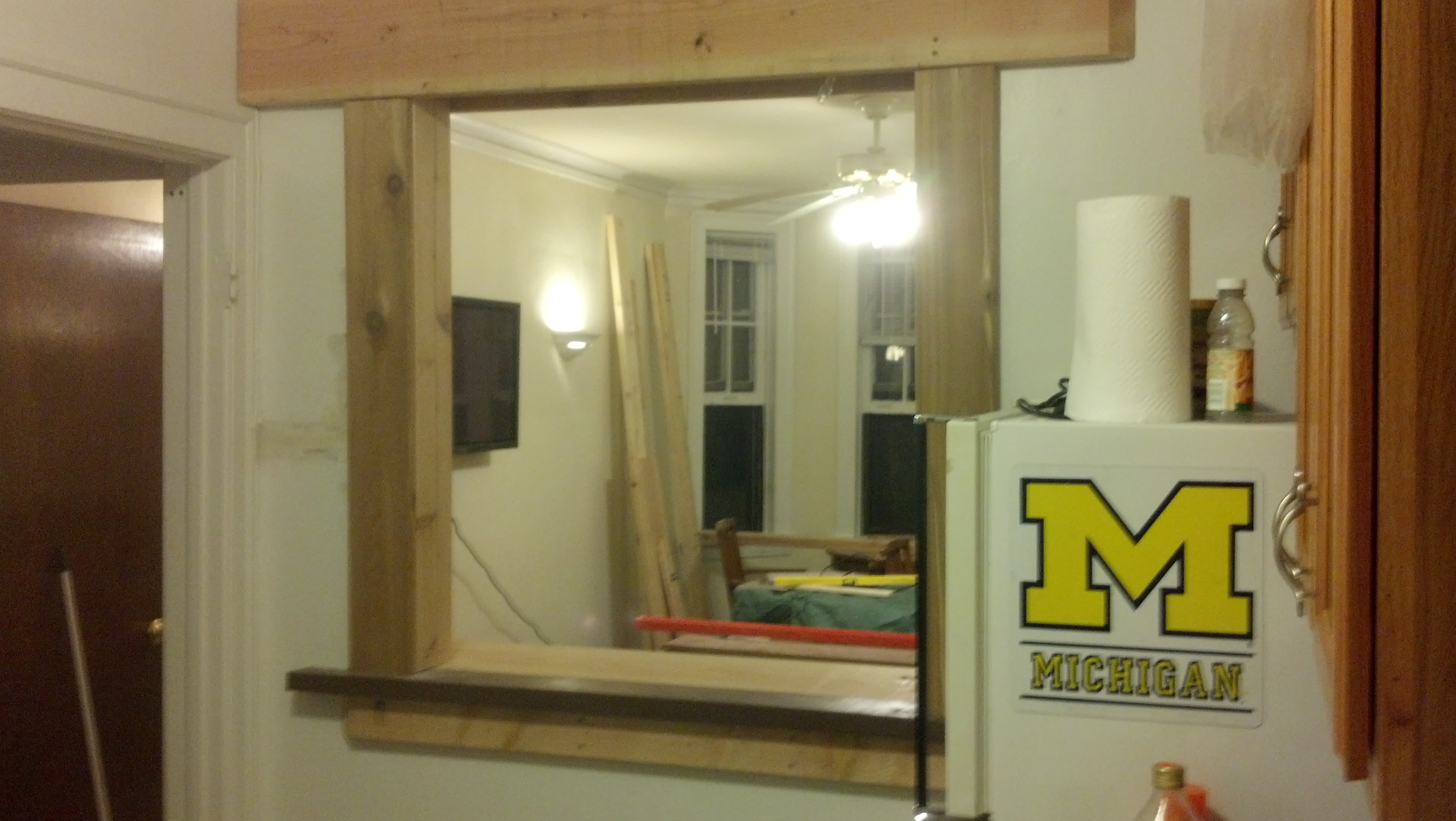 Wall Demolition (install a Pass Through) : 4 Steps - Instructables
