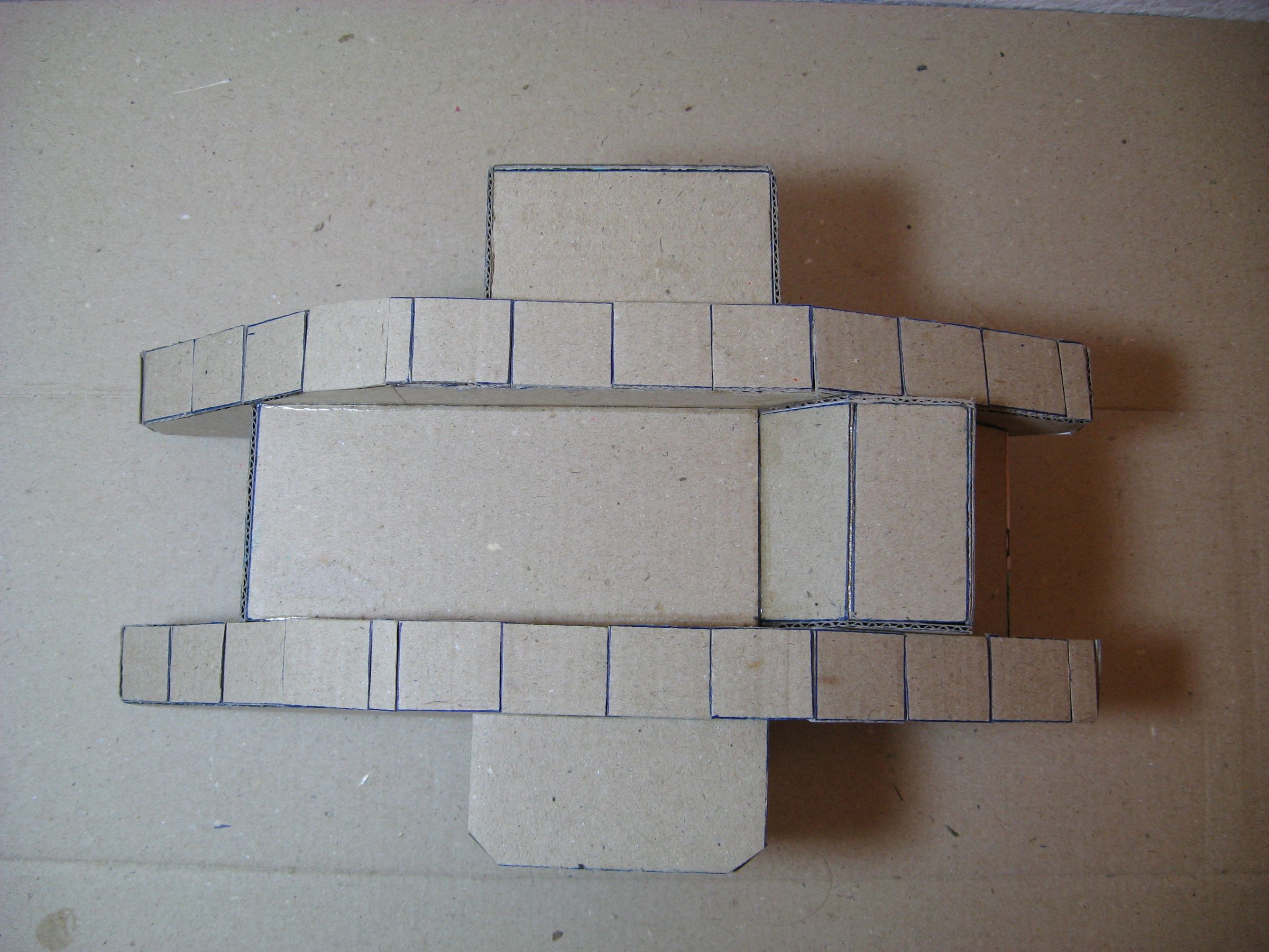 Model of a Mark I Tank : 11 Steps - Instructables