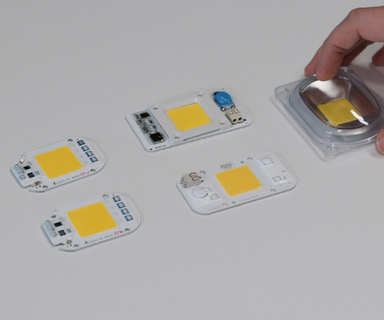 DIY FLOODLIGHT W/AC LEDs (+EFFICIENCY VS DC LEDs) : 21 Steps (with ...