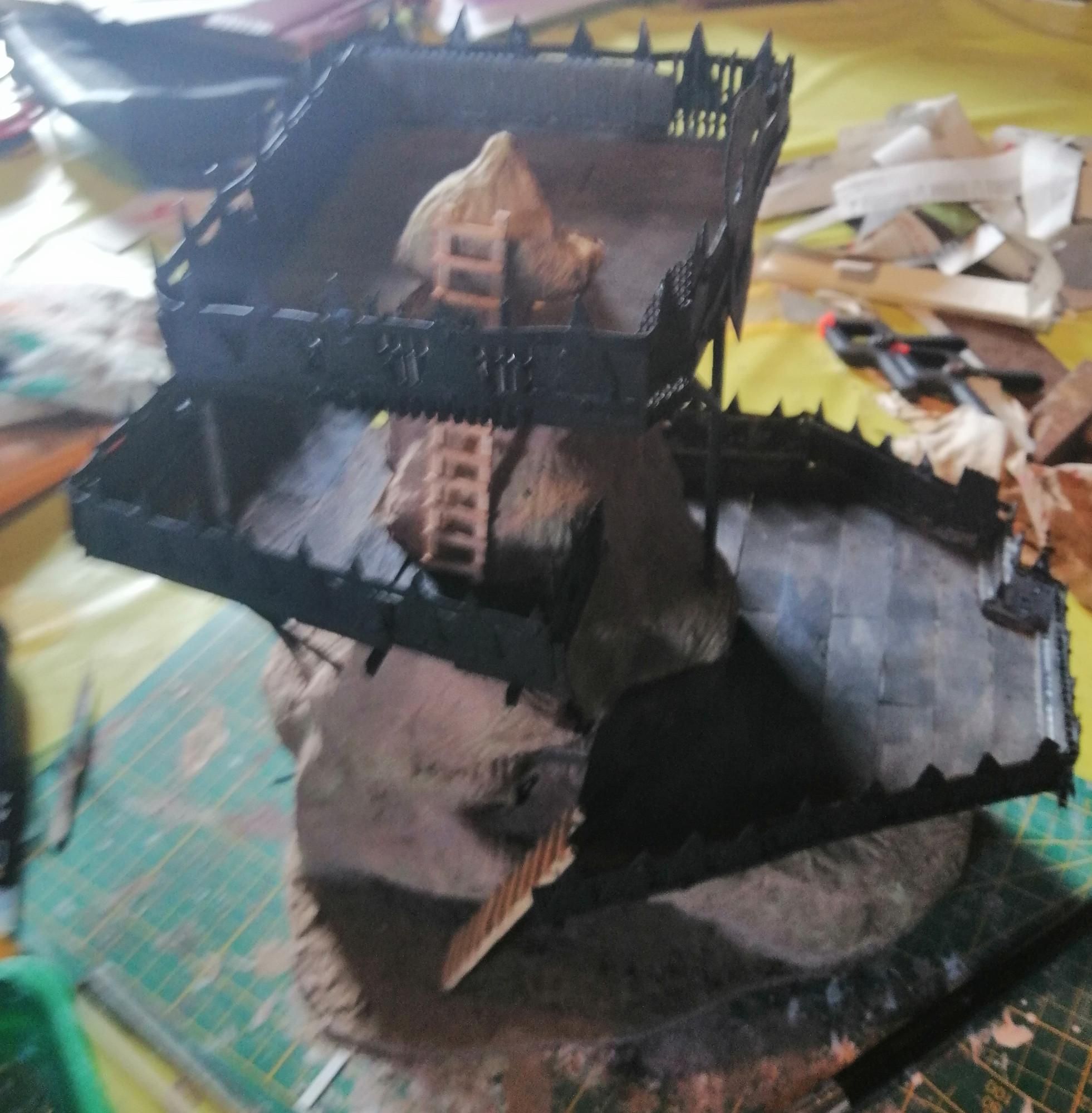 Ork Outpost Terrain for Figurines Game : 15 Steps (with Pictures ...