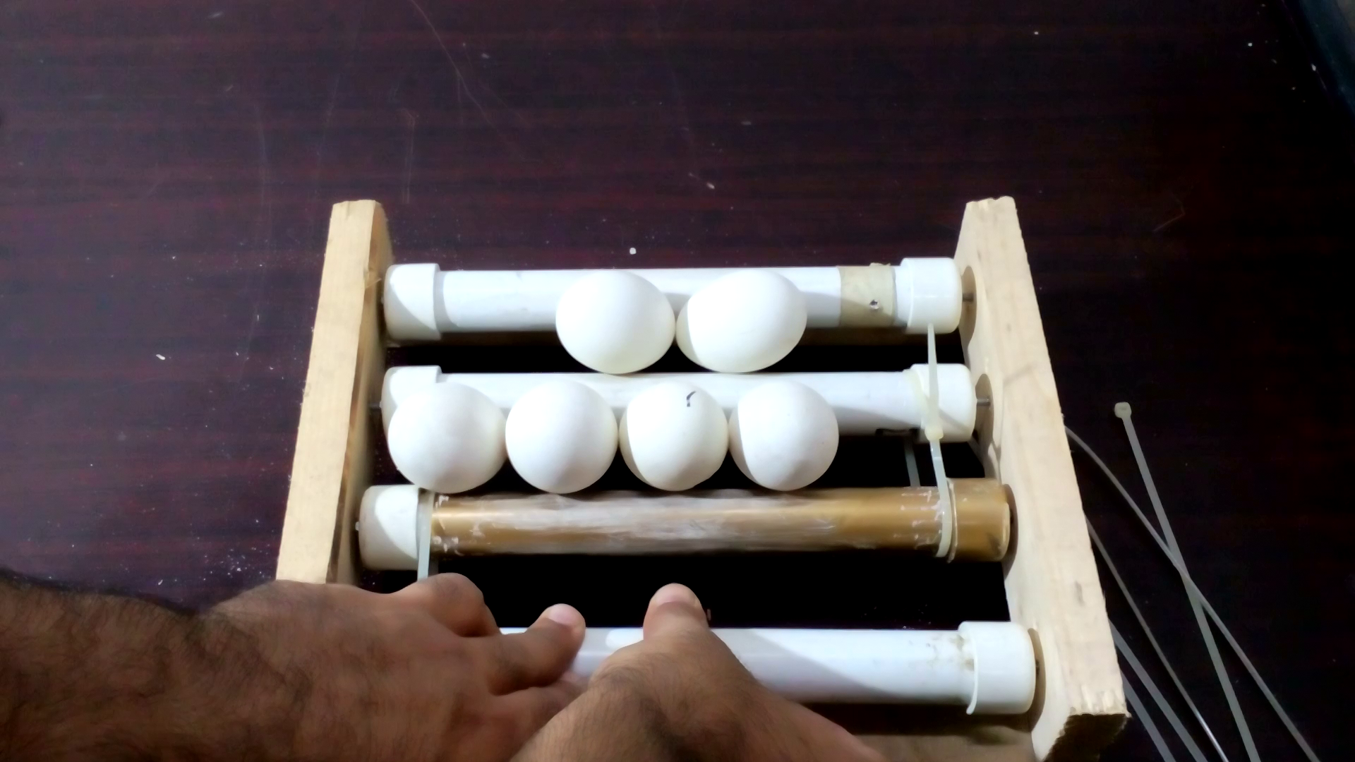 How to Make Automatic Rotating Egg Tray From PVC and Wood : 5 Steps ...