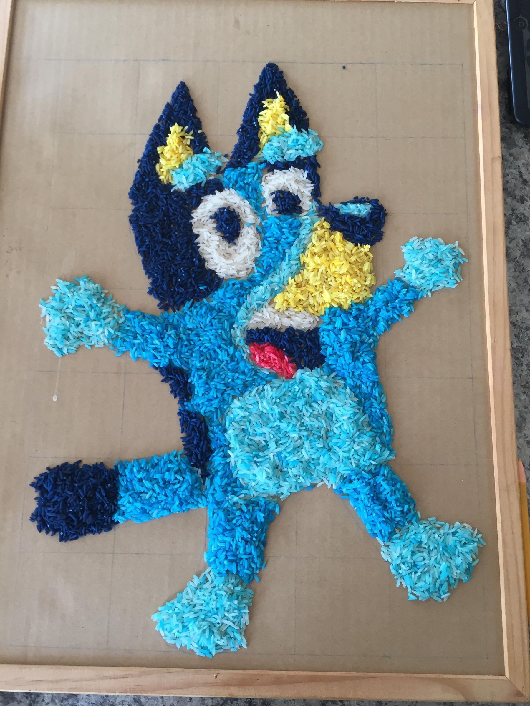 Rice Toss Art : 5 Steps - Instructables