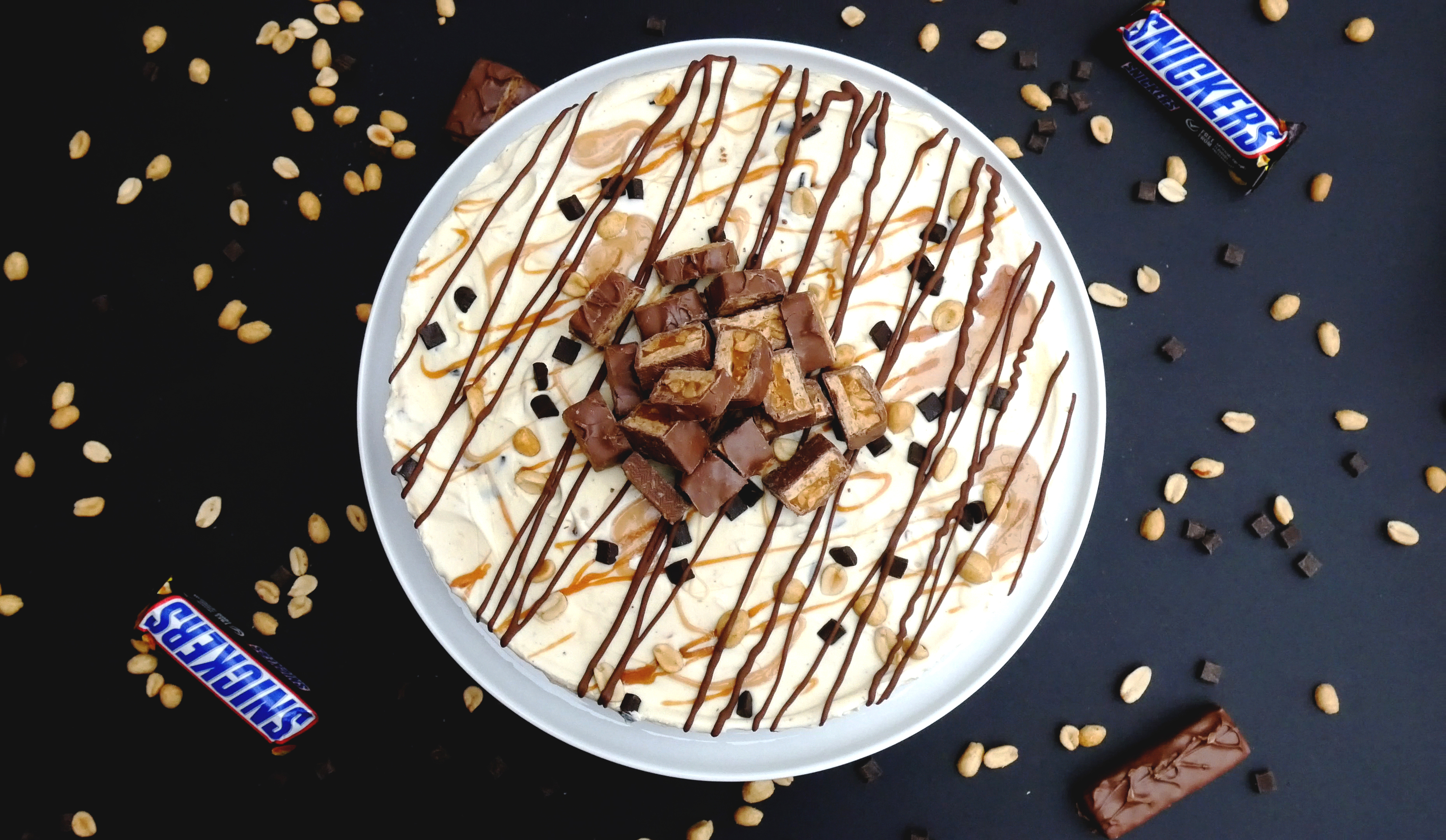 SNICKERS CARMAEL SHORTBREAD ICE CREAM TART : 5 Steps (with Pictures ...