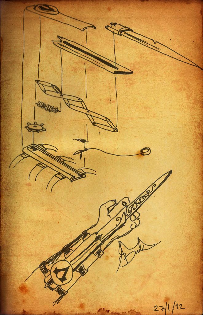 Hidden Blade Blueprints