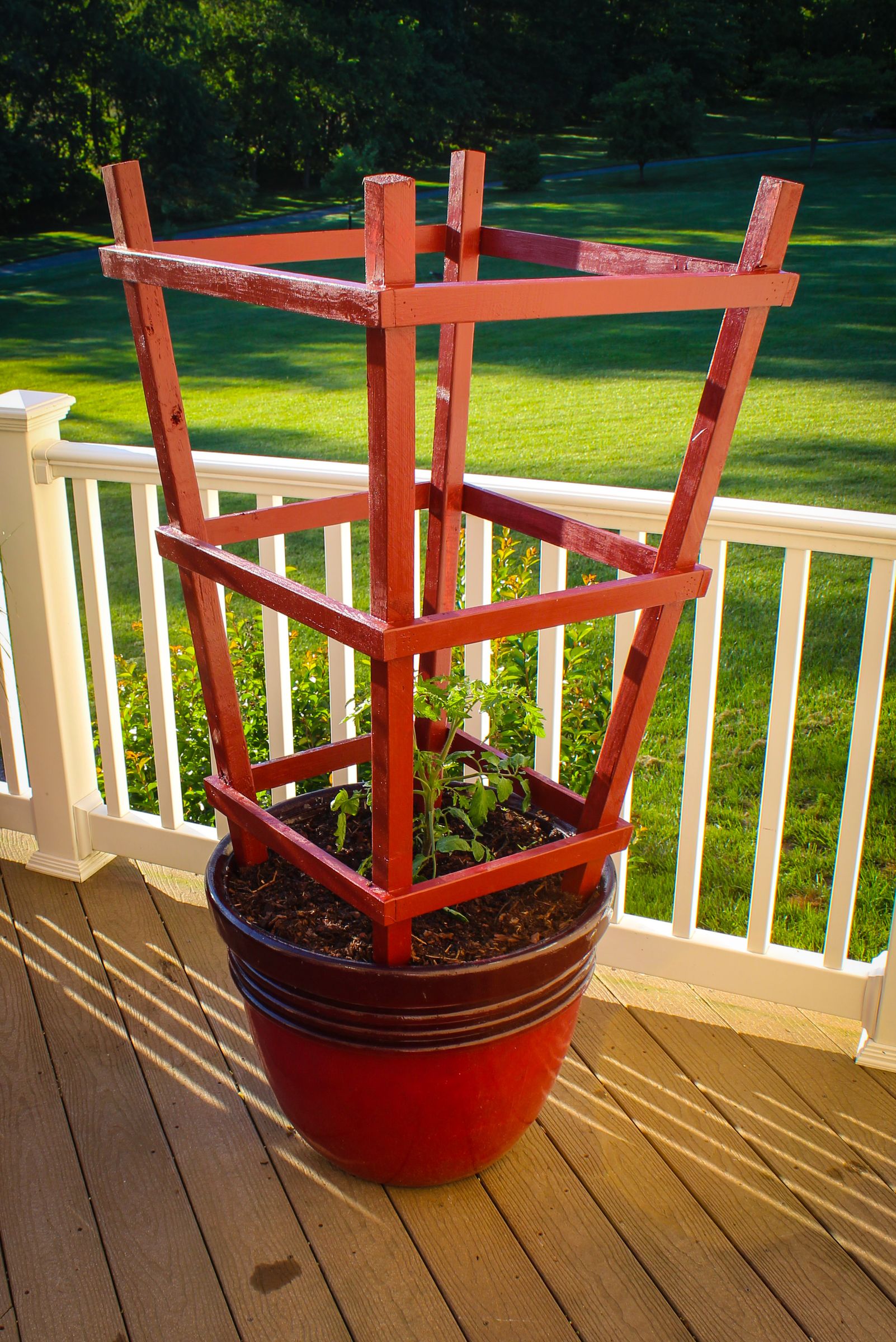 Obelisk Trellis for Garden : 9 Steps (with Pictures) - Instructables