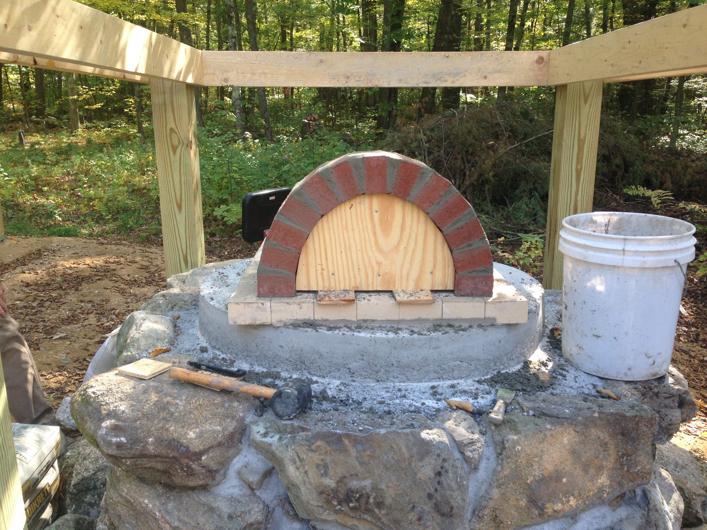 Hot Stuff! - Building a Wood Fired Oven at Home : 14 Steps (with ...