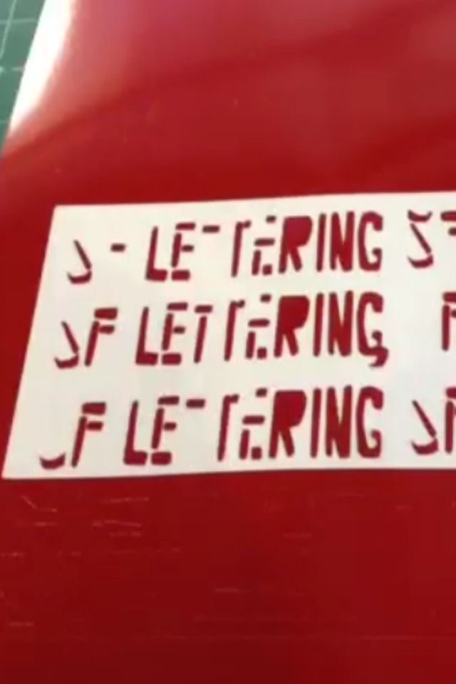 Distressed Vinyl Decals : SFlettering Decal : 5 Steps - Instructables