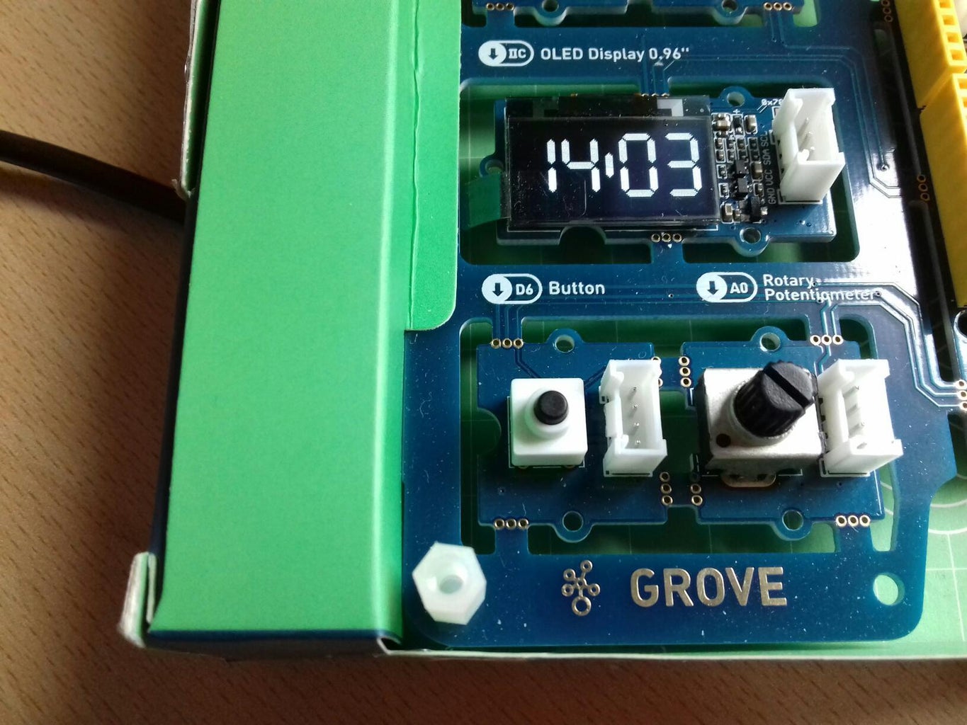 Faux Seven Segment Clock Display 6 Steps With Pictures Instructables