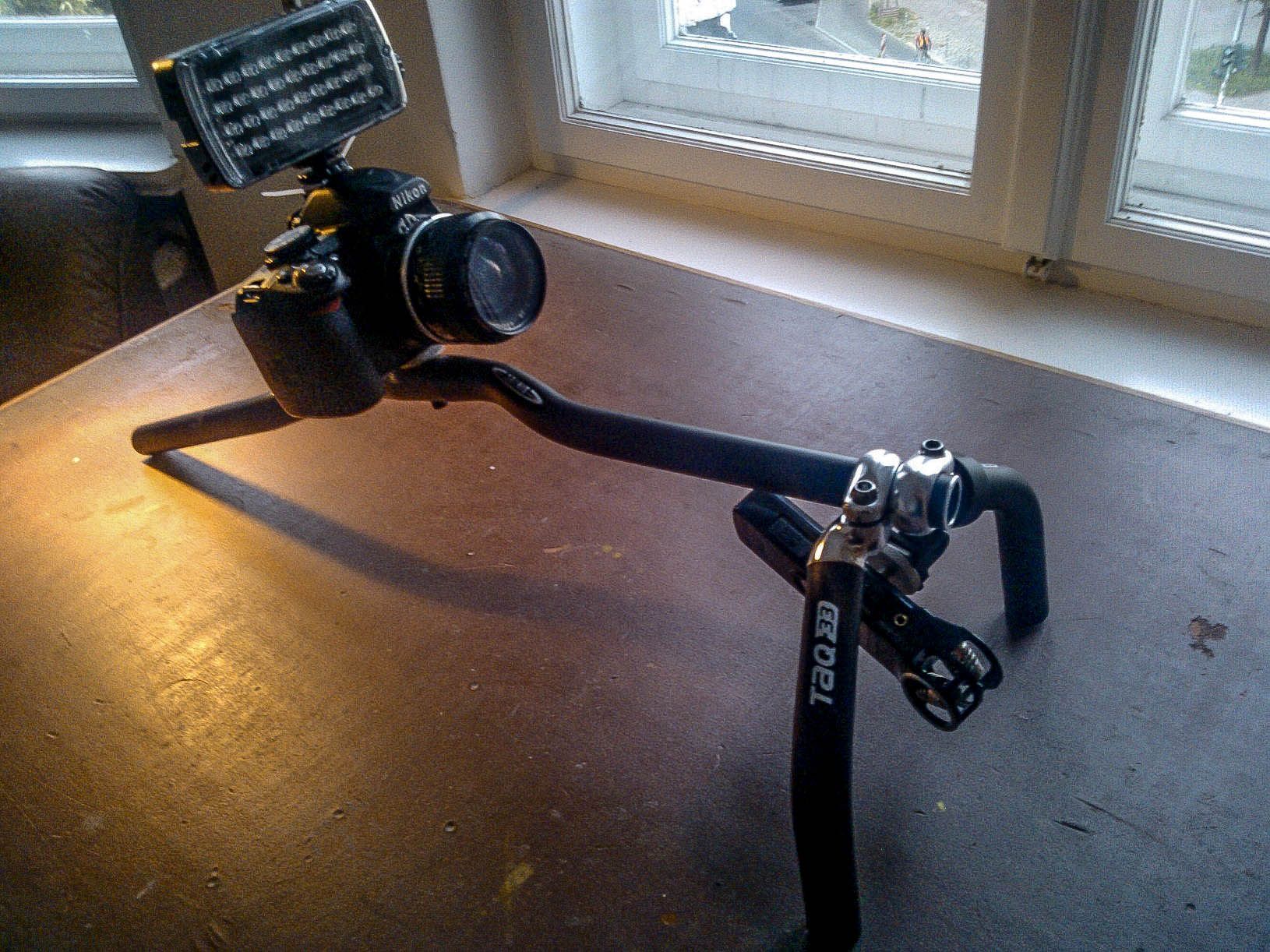 Camera Rig: a Simple Shoulder Rig Based on a Bicycle Handlebar : 3 ...