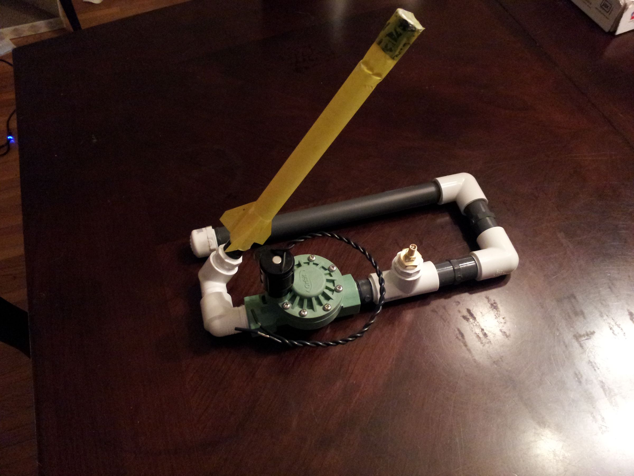 Compressed Air Rocket Launcher : 9 Steps - Instructables