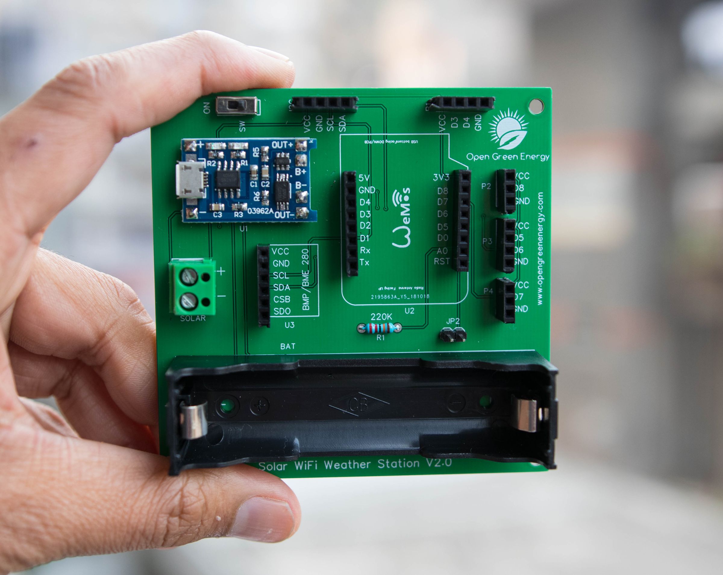 Solar Powered WiFi Weather Station V2.0 : 23 Steps (with Pictures ...