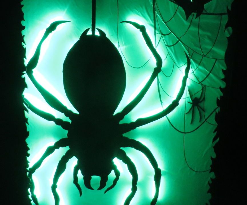 Toxic Green Safety Spider : 9 Steps (with Pictures) - Instructables